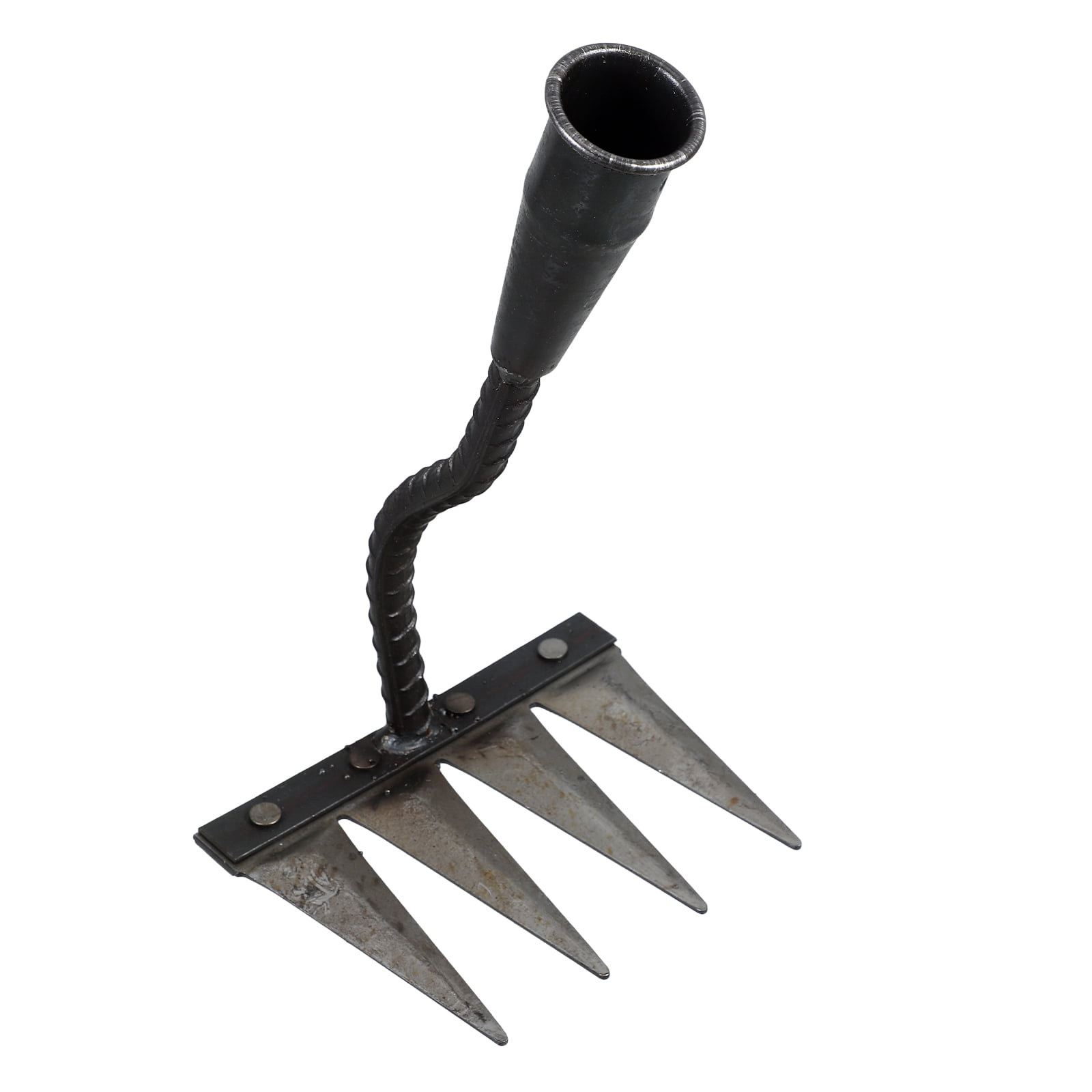 GOOHOCHY Heavy Duty Multi-Function Weeding Rake Tool For Gardening Soil ...