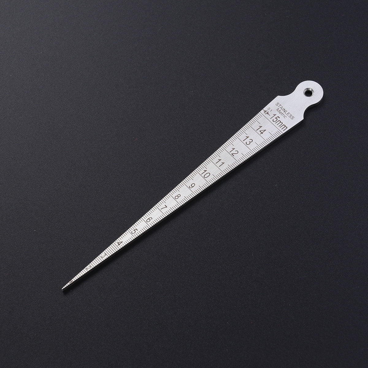 GOOHOCHY Heavy Duty Stainless Steel Taper Gage 1-15mm Taper Welding ...