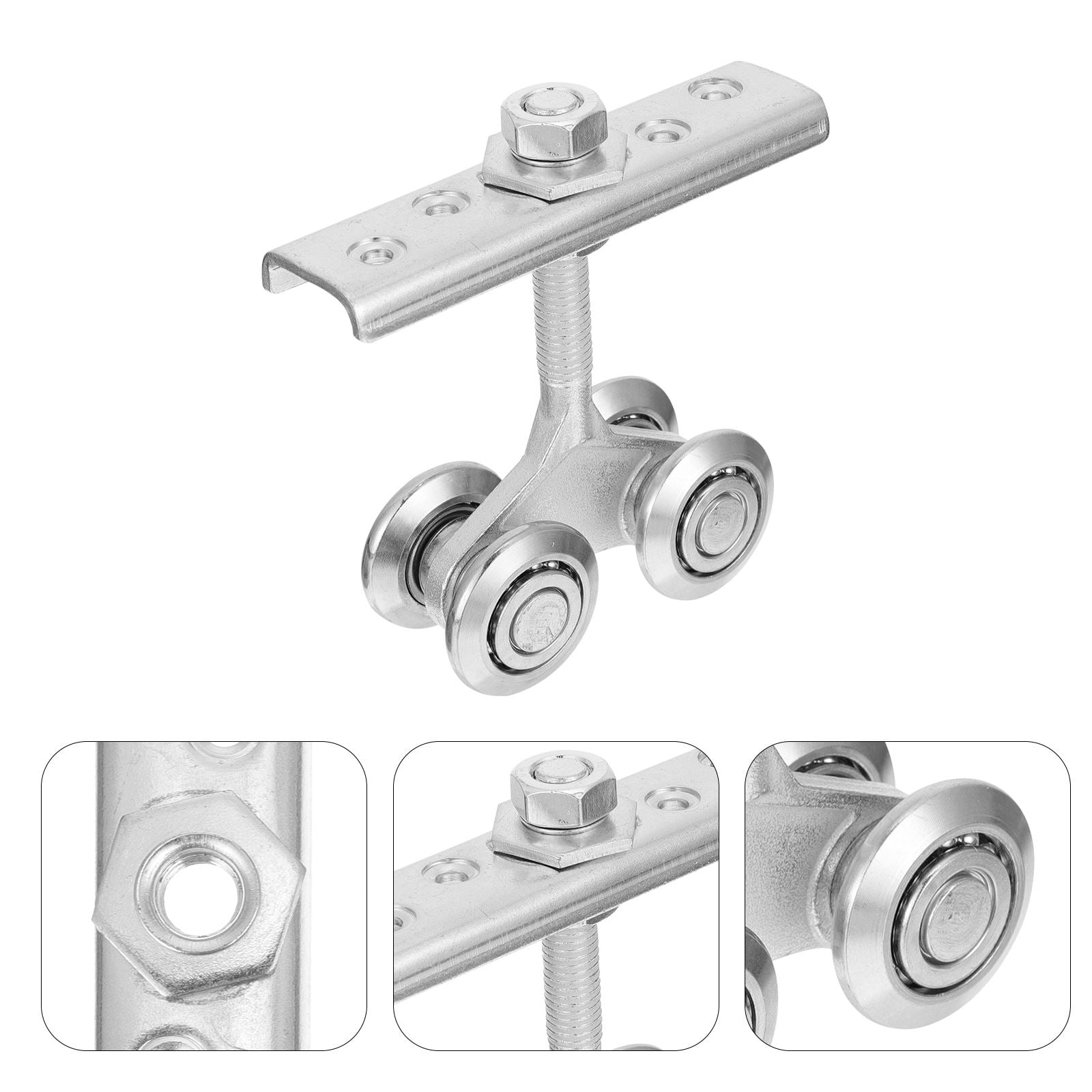 GOOHOCHY Heavy Duty Wheel Door Roller for Warehouse Rail Pulley ...