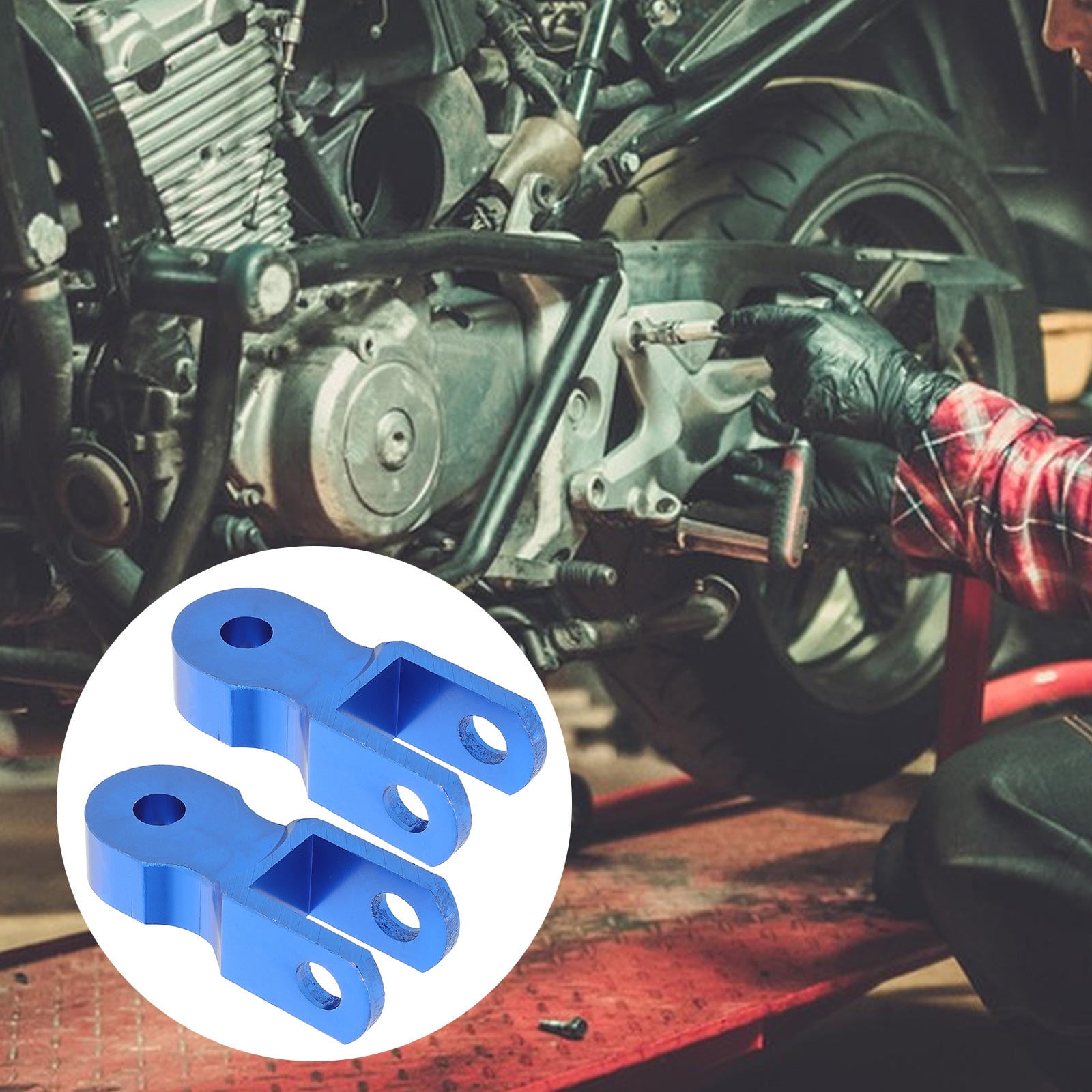 GOOHOCHY Height Extension Motorcycle Shock Absorber Rear Carbon ...