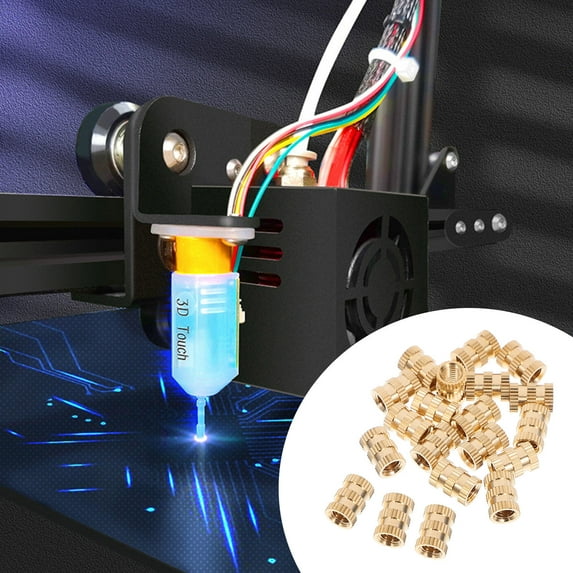 GOOHOCHY Hemoton 20pcs Threaded Insert for Plastic Injection Molding ...