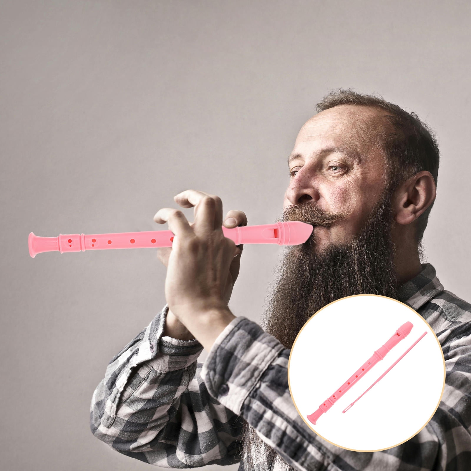 GOOHOCHY Hemoton Kids Flutes 8 Hole Soprano Recorder with Cleaning Rod ...