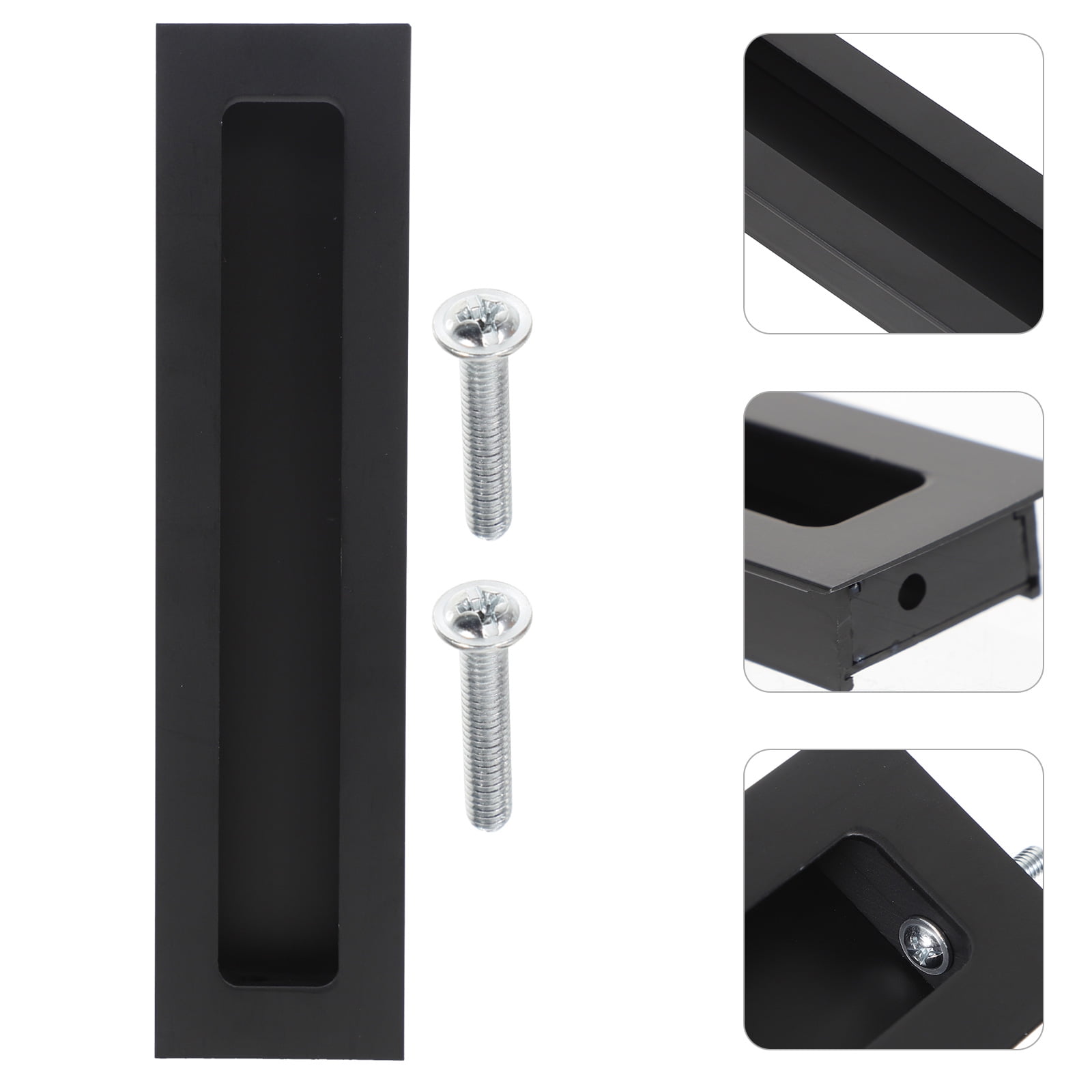 GOOHOCHY Hidden Recessed Pull Handle Rectangular Door Grip Handle ...