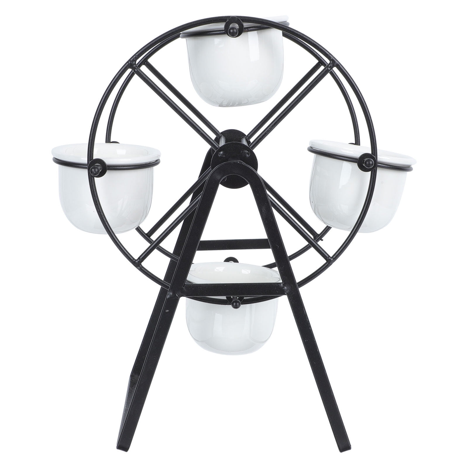 GOOHOCHY Indoor Plant Pot Ferris Wheel Flower Tabletop Decoration ...