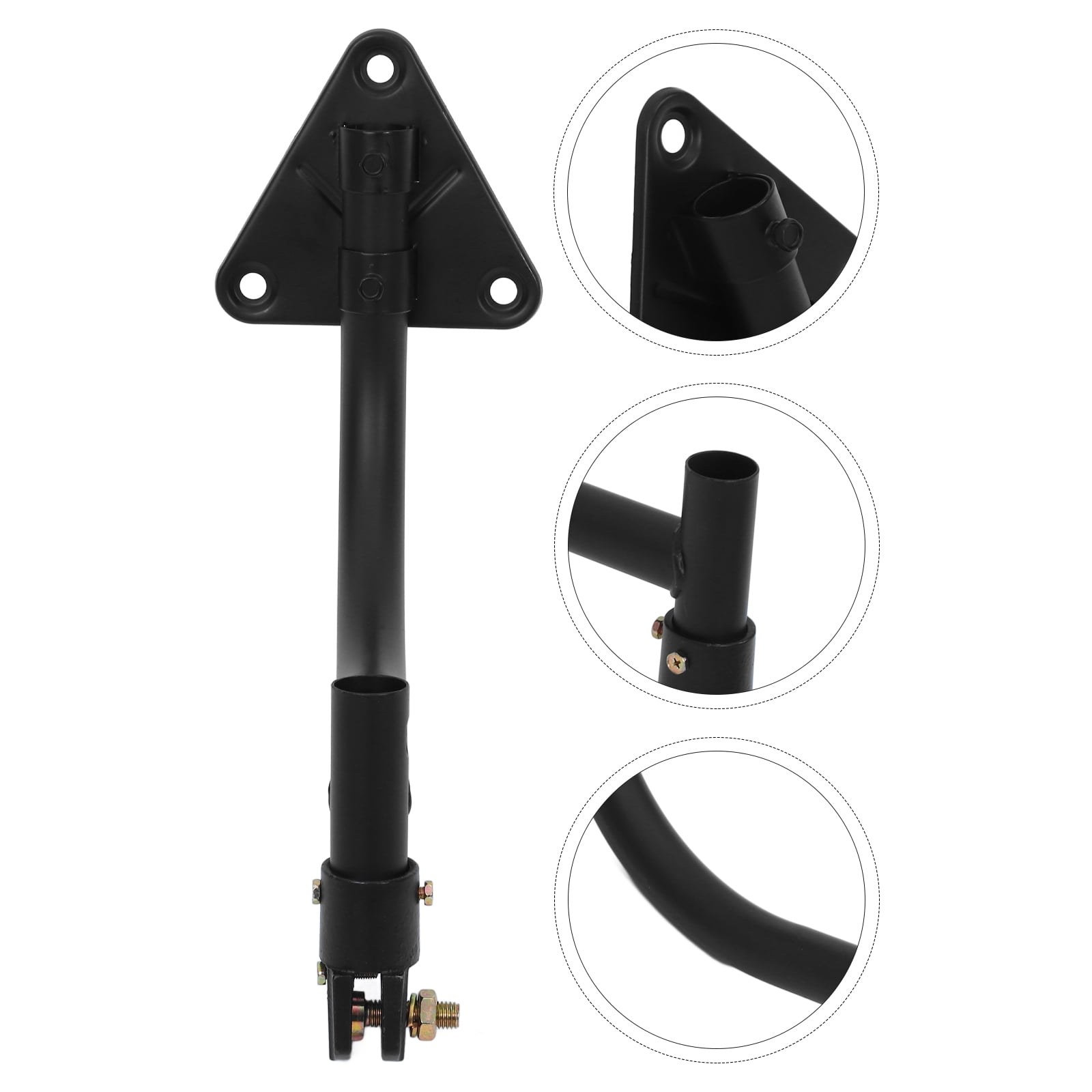 GOOHOCHY Industrial Fan Mounting Bracket Kit Heavy Duty Iron Black Easy ...