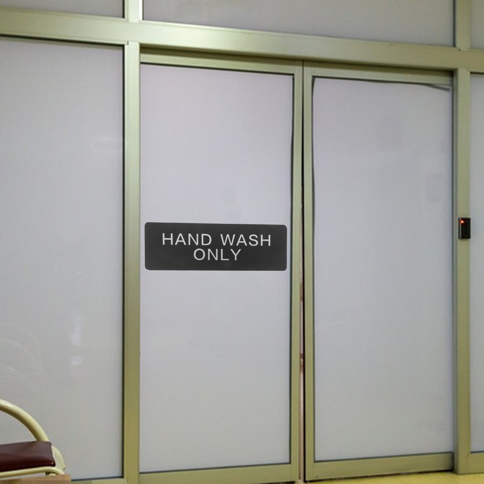 GOOHOCHY Industries Hand Wash Only Sign Kitchen Sink Sticker Sign ...