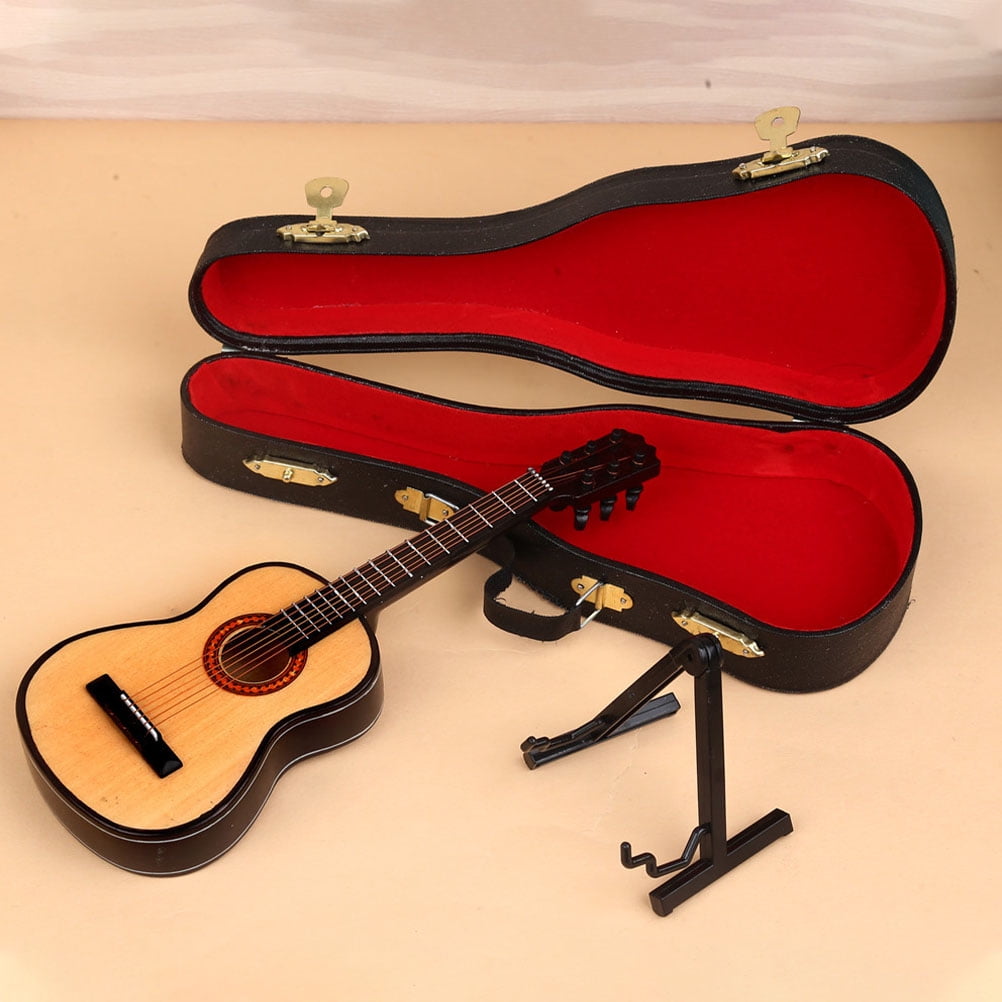 GOOHOCHY Instrument Desktop Decor Guitar for Kids Tiny Instruments ...