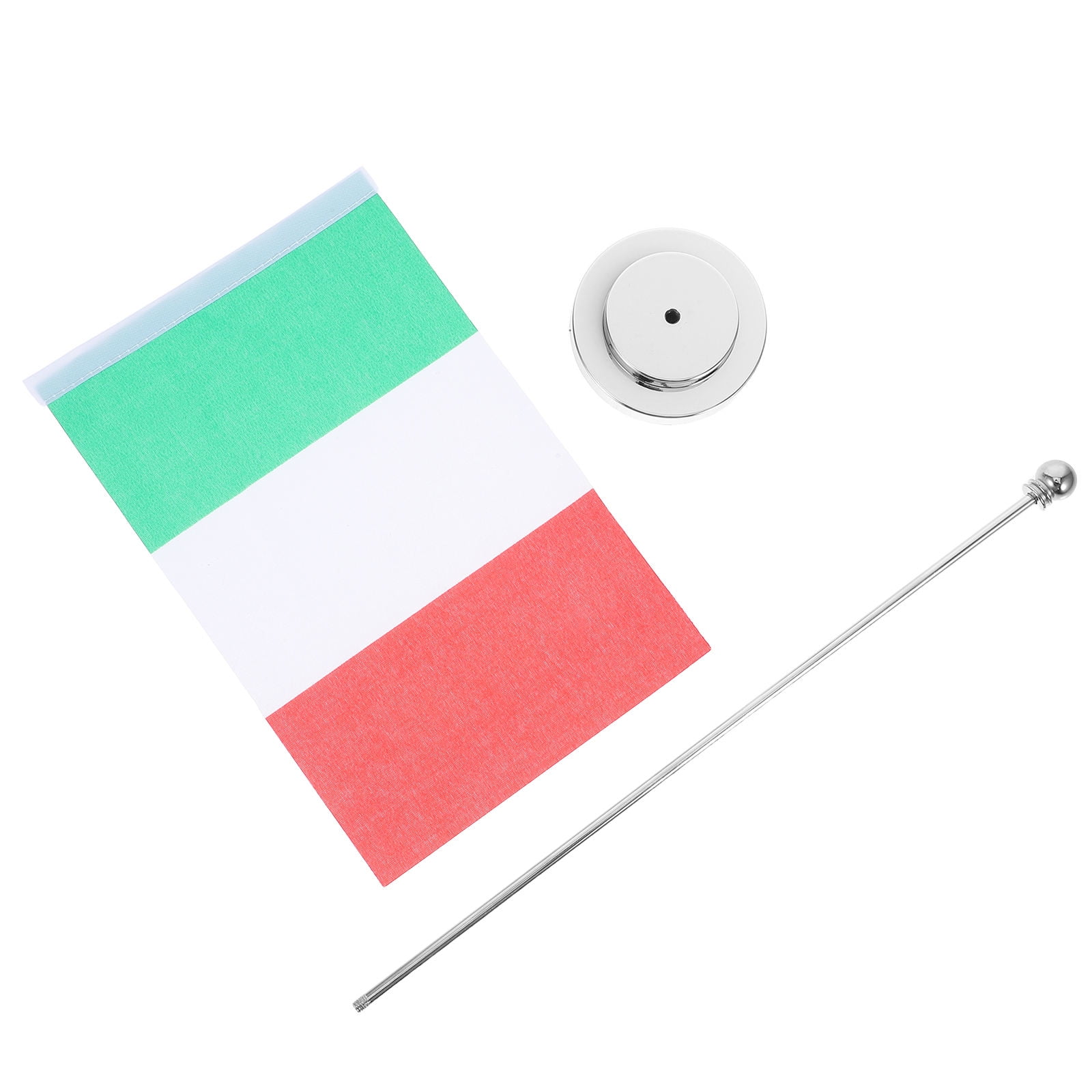 GOOHOCHY Italian Flag Table Flag Dinner Party Office 30.00X7.00X7.00CM ...