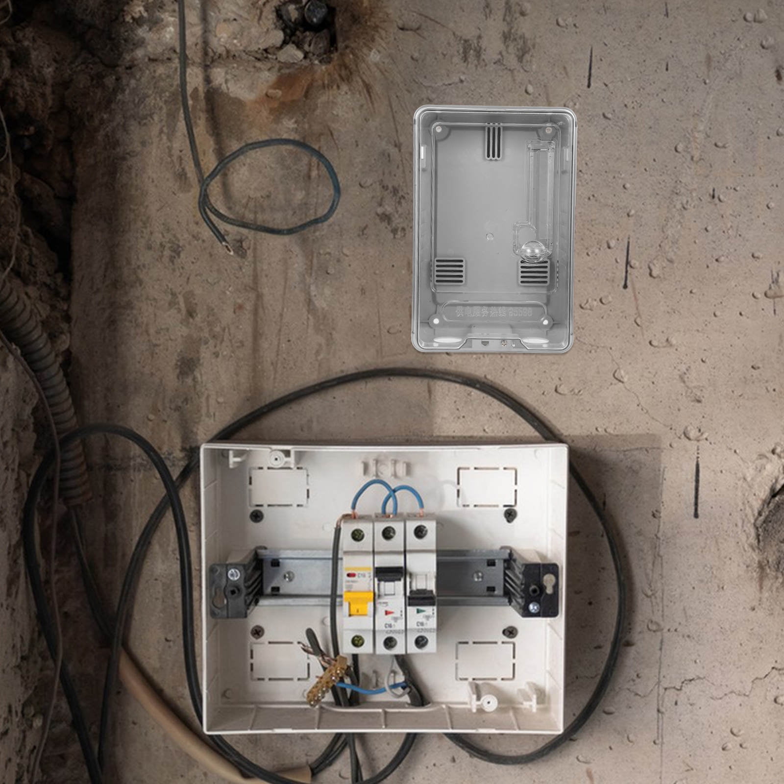 GOOHOCHY Junction Boxes Power Distribution Protection Box Electric Box ...