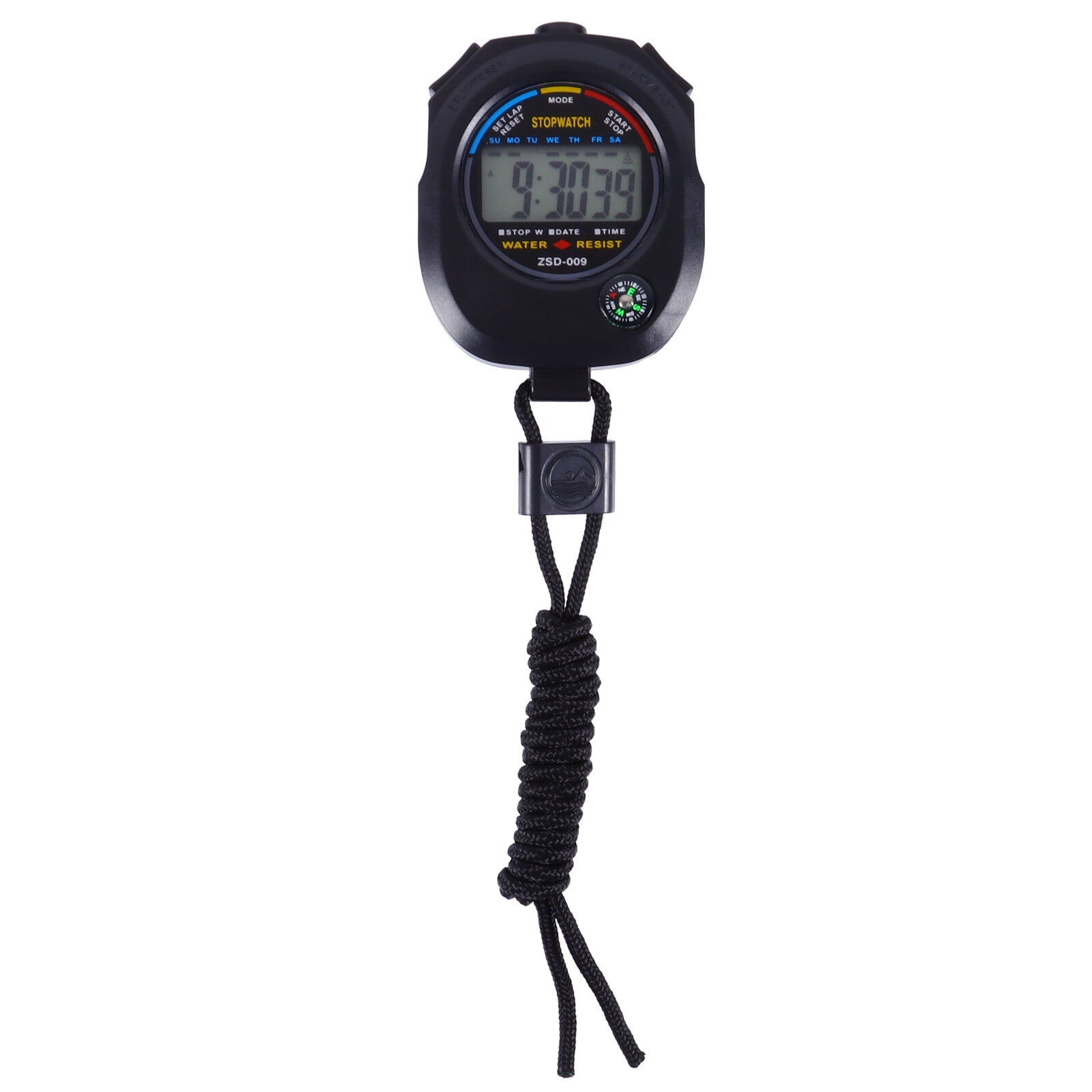 GOOHOCHY Kids Large Countdown Timer Running Stopwatch Man 7X6CM Black ...