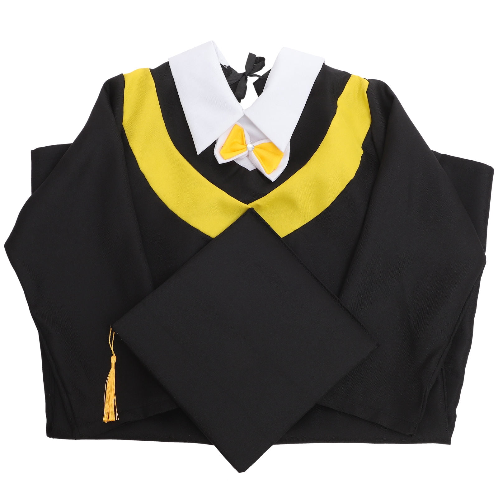 FUEENIRVA Bachelor's Gown Kids Graduation Gown Polyester Fiber 1 Set 51 ...