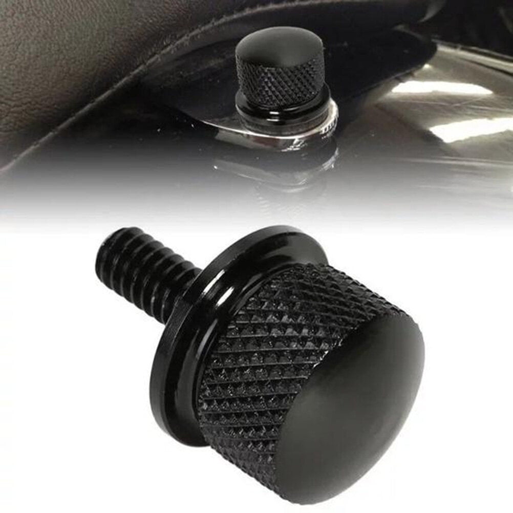 GOOHOCHY Knurled Billet Aluminum Screw Seat Bolt with Knob Cover Tab ...