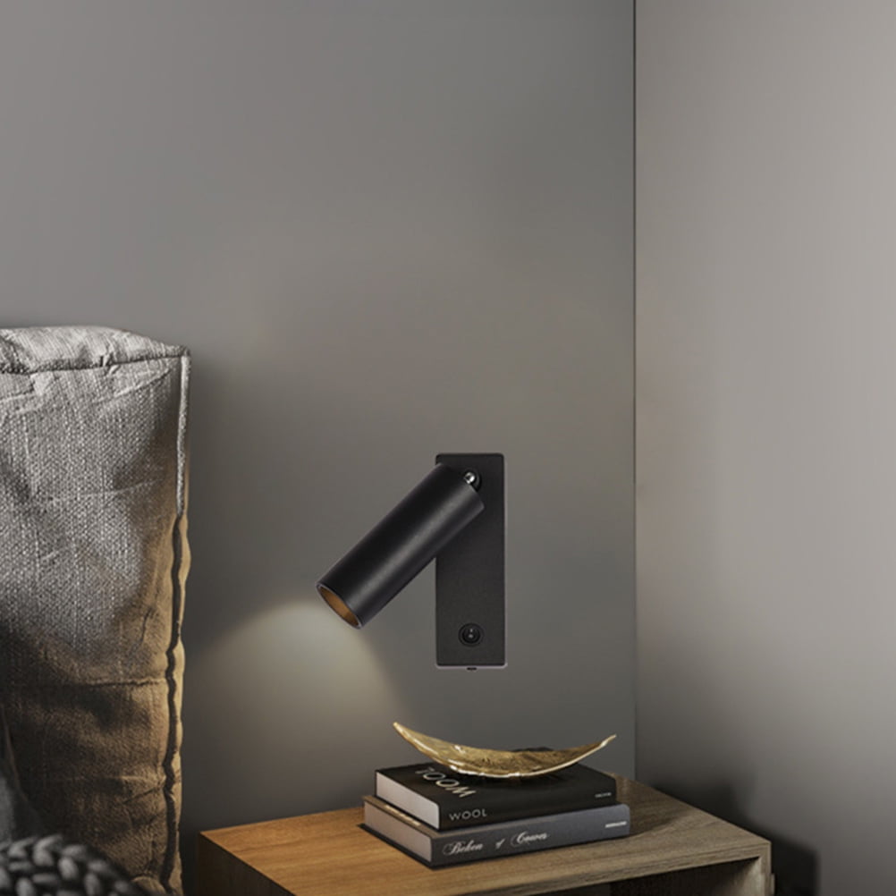 GOOHOCHY LED Wall Reading Spotlight Swivel Wall Spotlight Wall Mounted ...