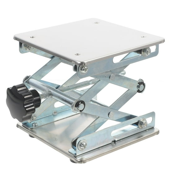 GOOHOCHY Lab Jack Support Stainless Steel Lift Platform Heavy Duty ...