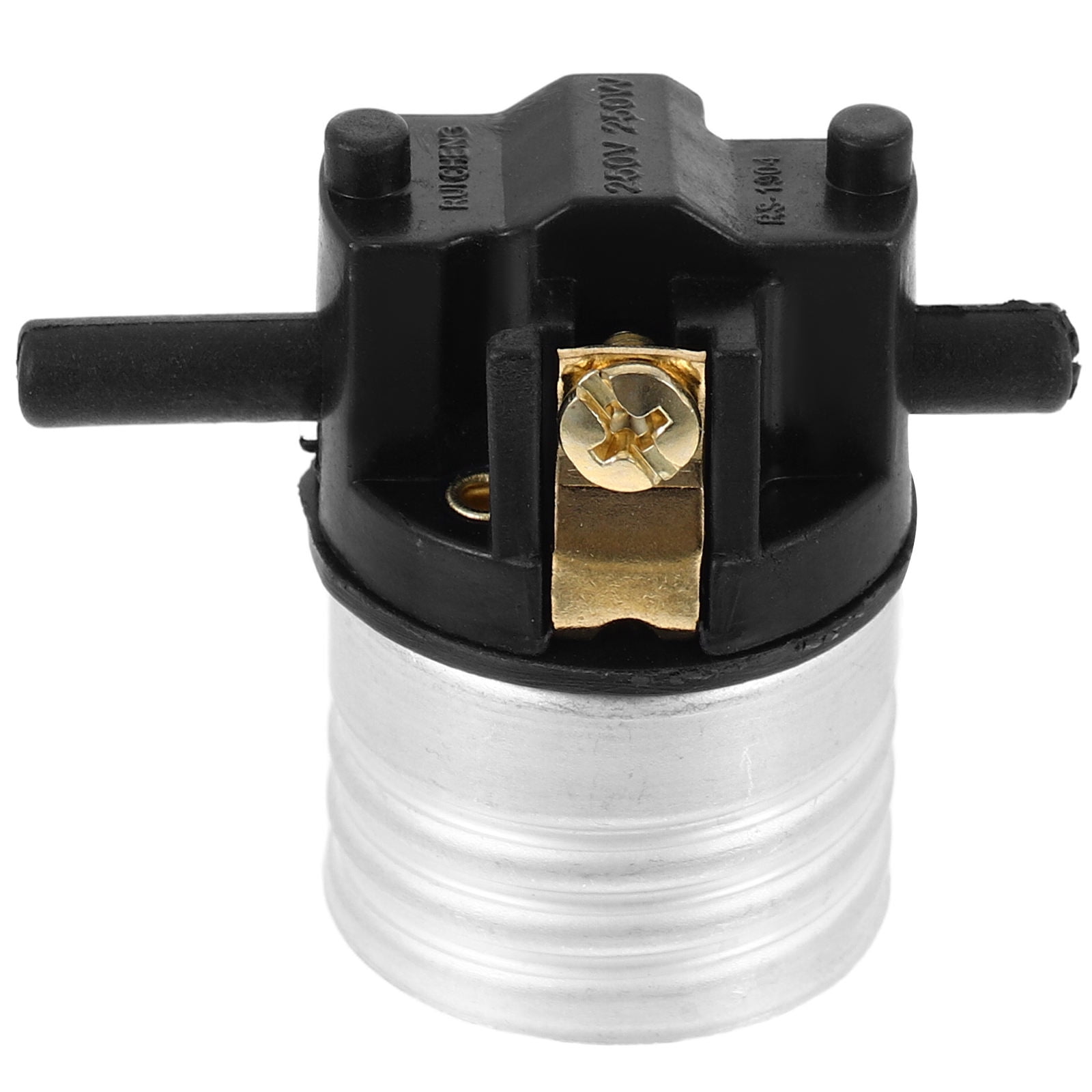 GOOHOCHY Lamp Socket Replacement E26 Push Switch Black for Repair with ...