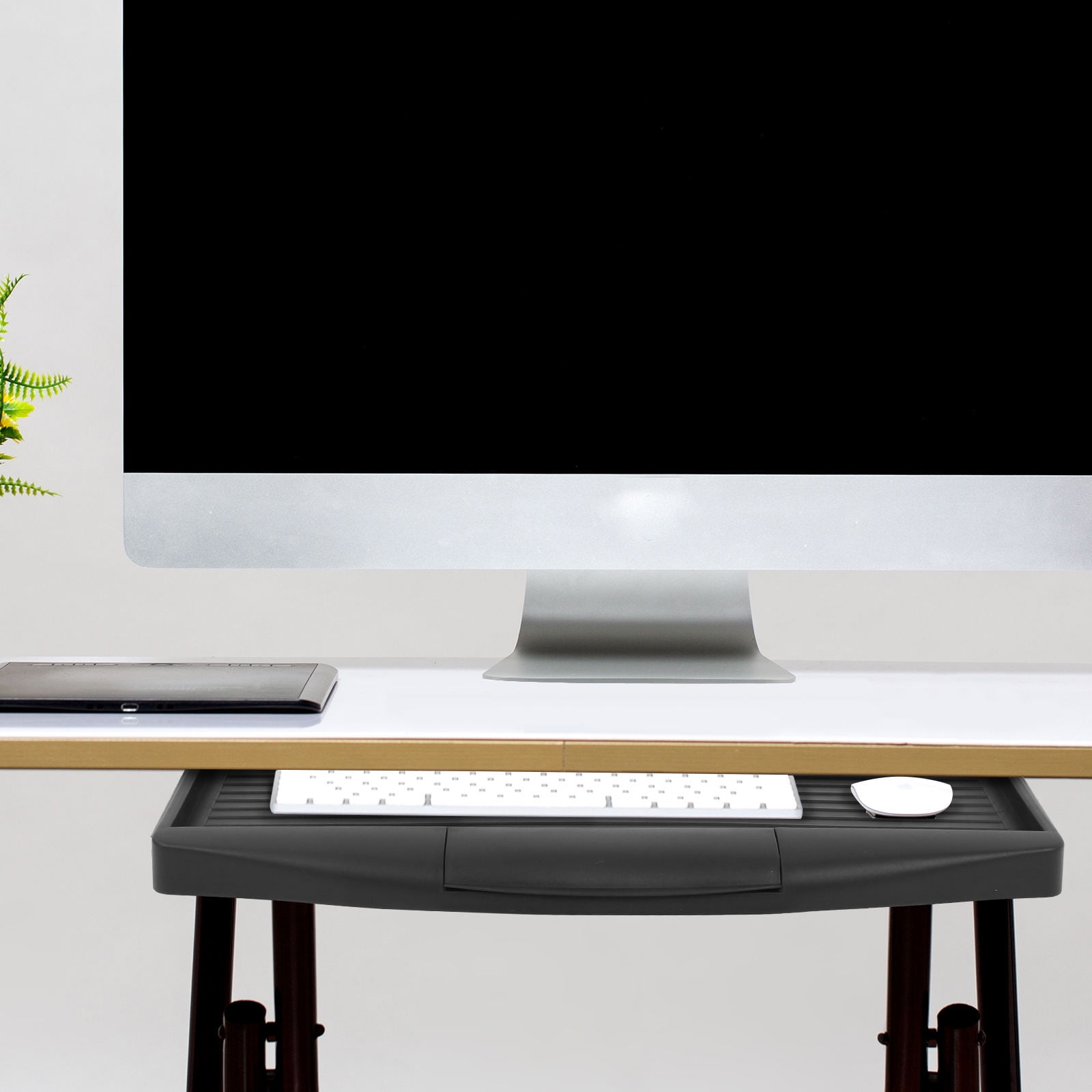 GOOHOCHY Large Keyboard Tray Computer Stand Organizer Office - Walmart.com