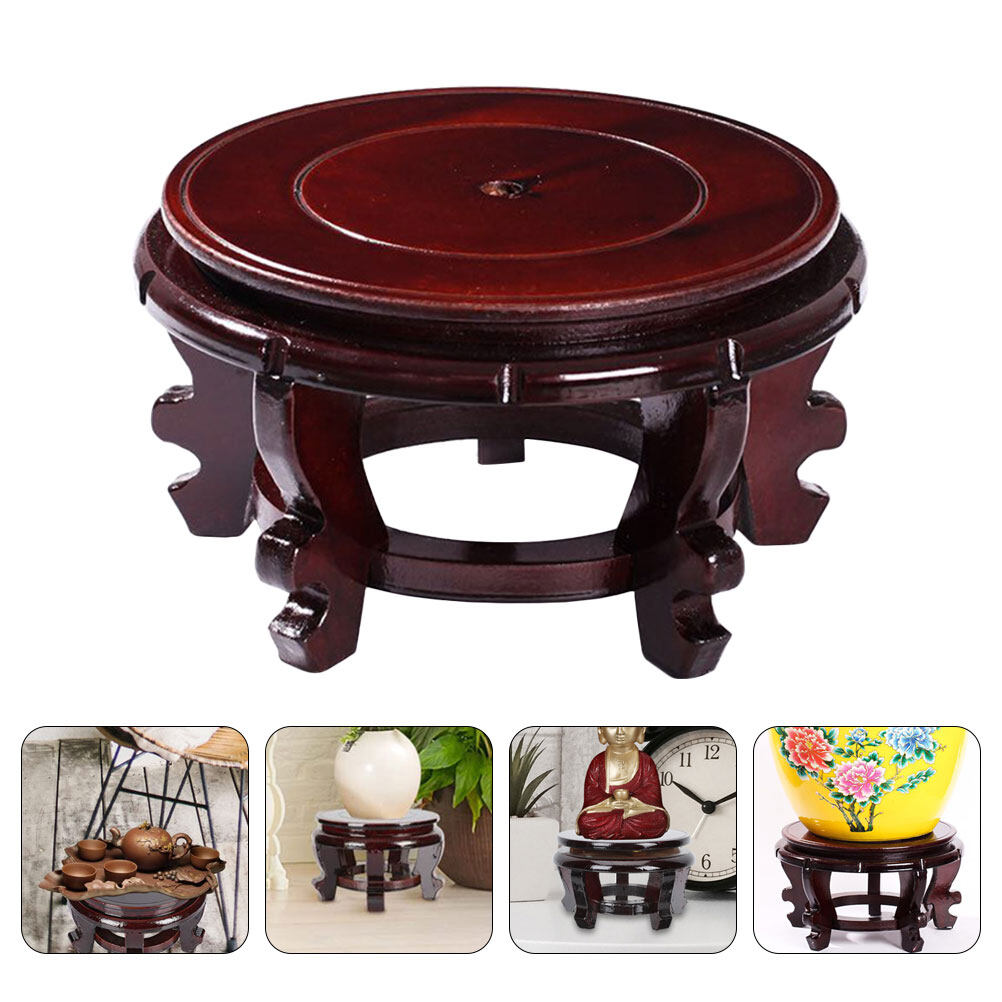 GOOHOCHY Light Brown Synthetic Planter Riser for Storage Use Sturdy and ...