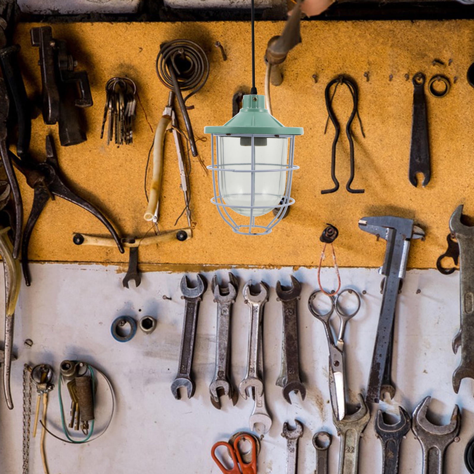 GOOHOCHY Light Cover for Ceiling -Proof Lamp Lampshade Bulb Guard Metal ...