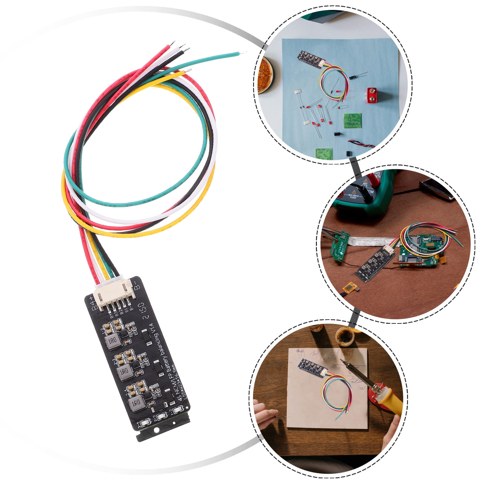 GOOHOCHY Lithium Battery Active Balance Energy Transfer Board High ...