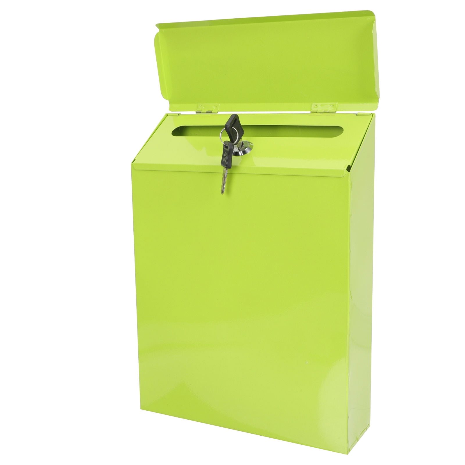GOOHOCHY Lockable Mountable Locked Mailbox Wall Letter Office - Walmart.com