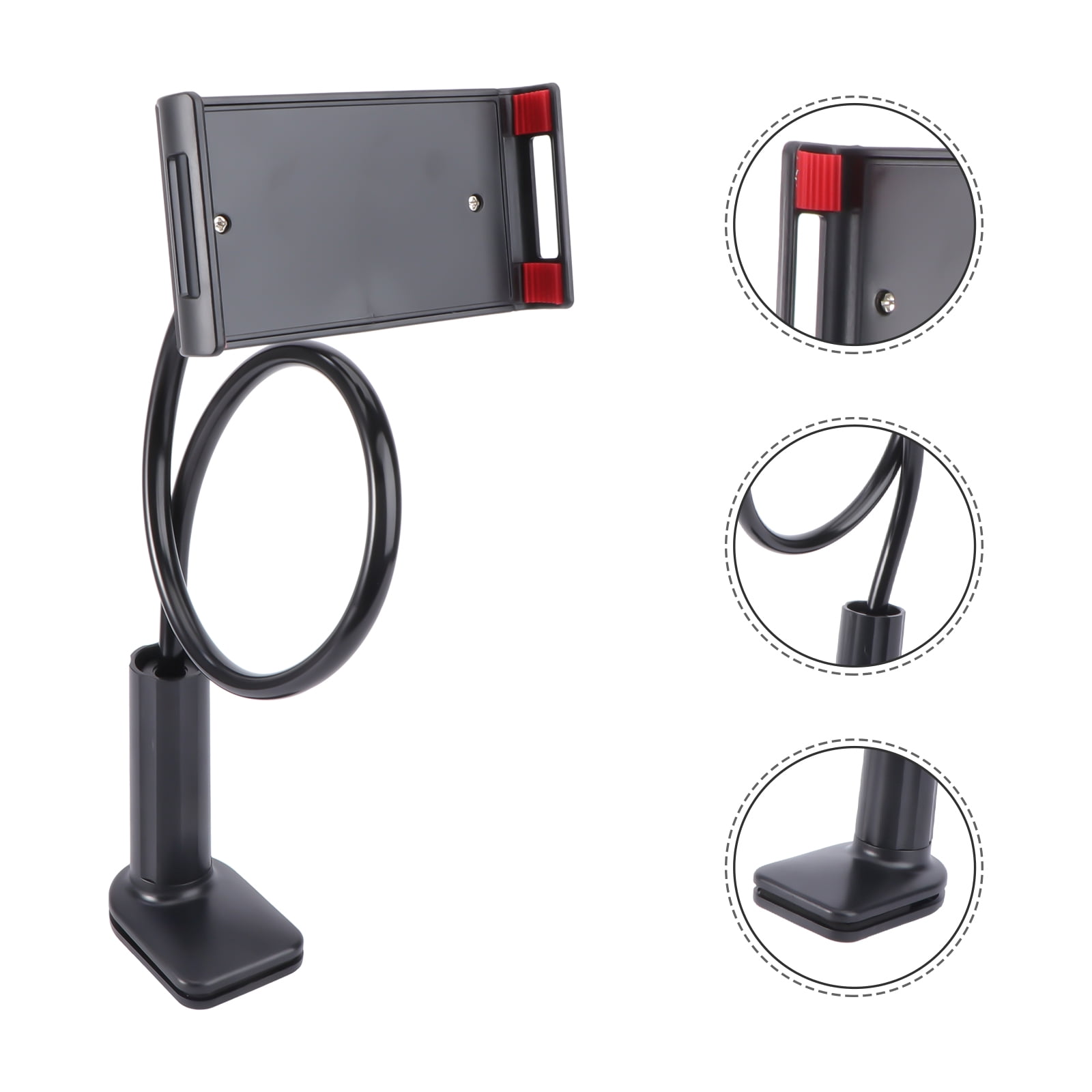 GOOHOCHY Long Arm Cellphone Bracket Flexible Holder Gooseneck Tablet ...
