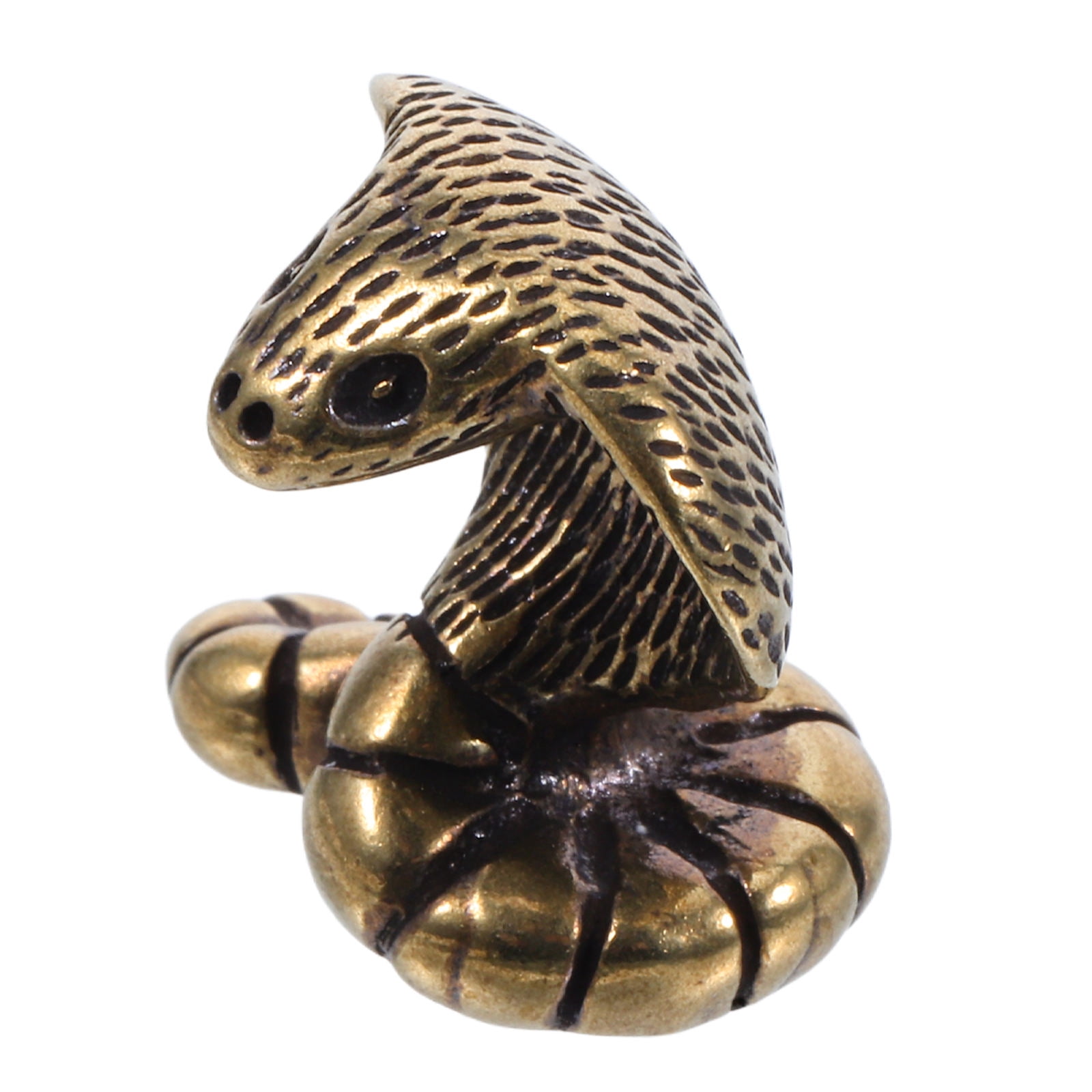 GOOHOCHY Lucky Brass Snake Feng Shui Snake Statue Tiny Snake ...