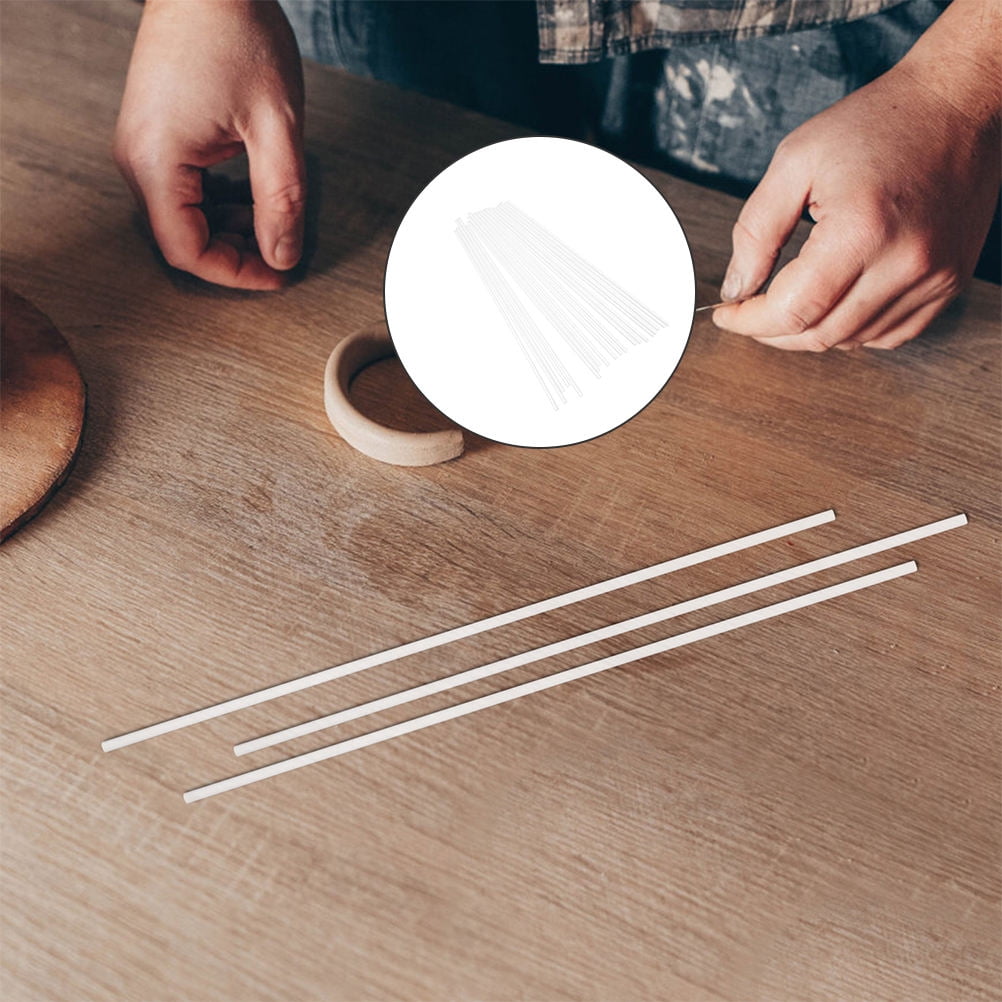 GOOHOCHY MLINS 20pcs Acrylic Rod 4 Mm Clear Plastic Dowel Rods Round ...