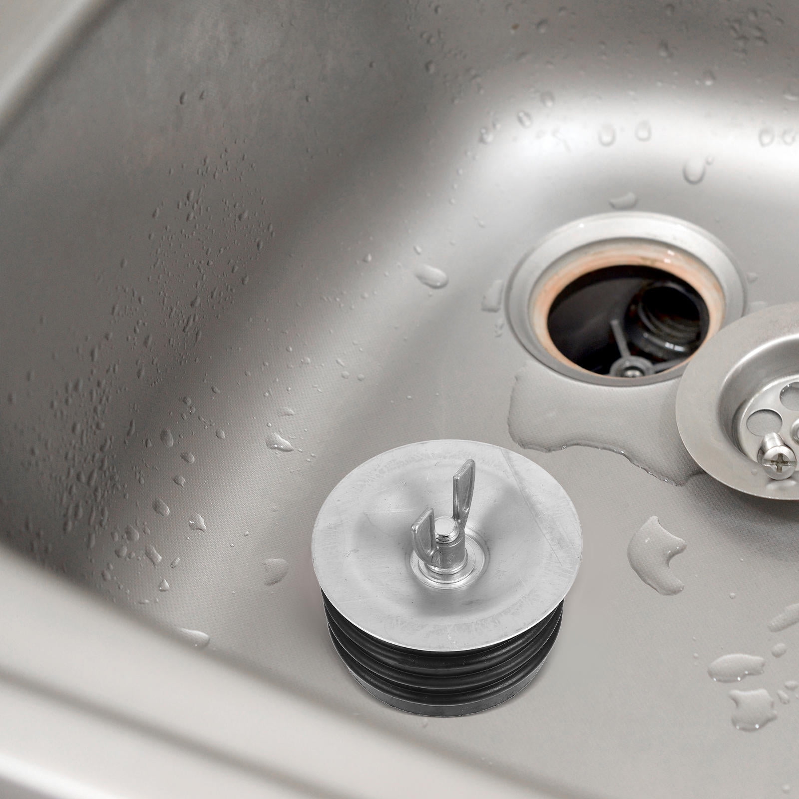 GOOHOCHY MLINS 3 Inch Sewer Clean Out Cap Steel Mechanical Test Plug ...