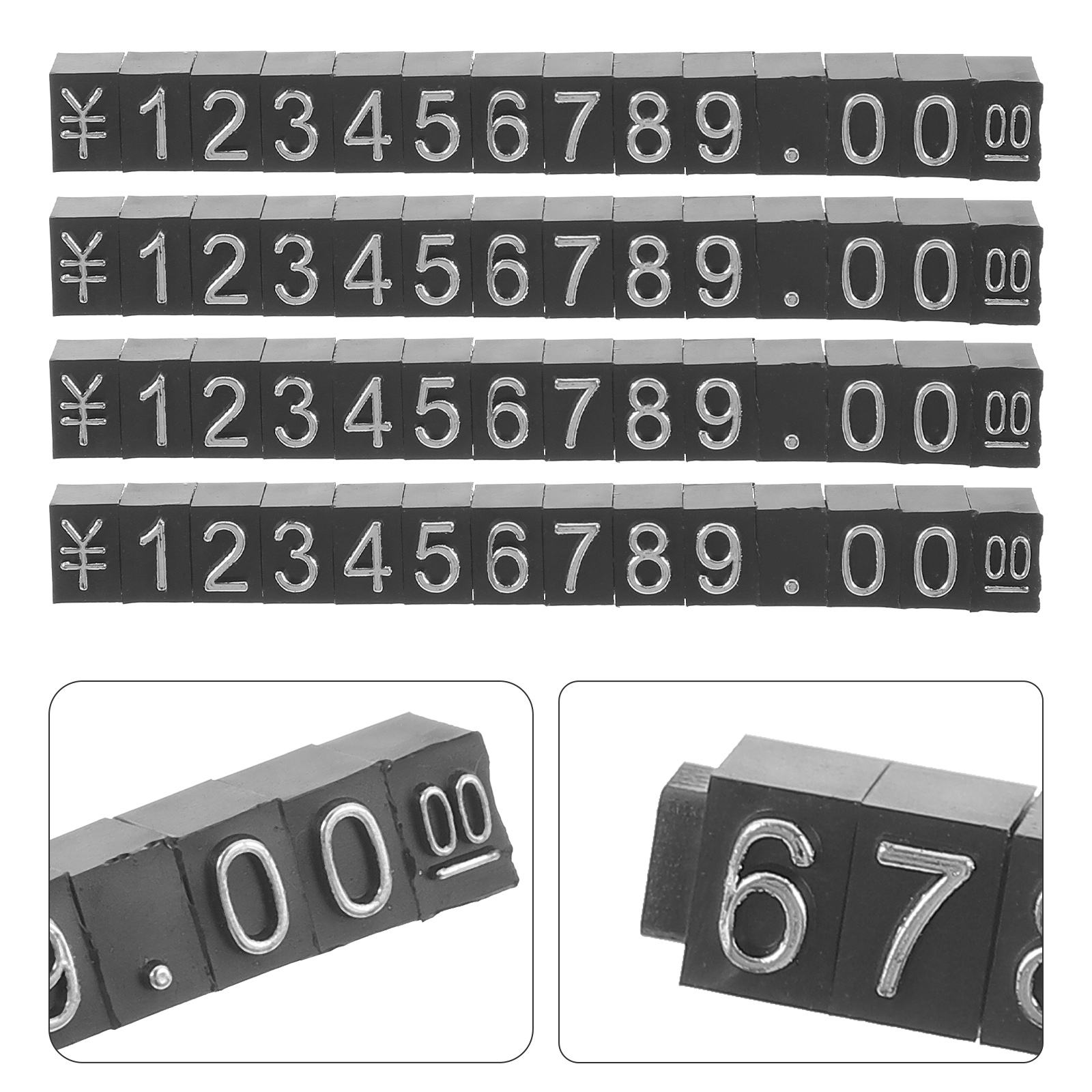 GOOHOCHY Mall Price Signs 10Sets Price Display Stands for Retail ...