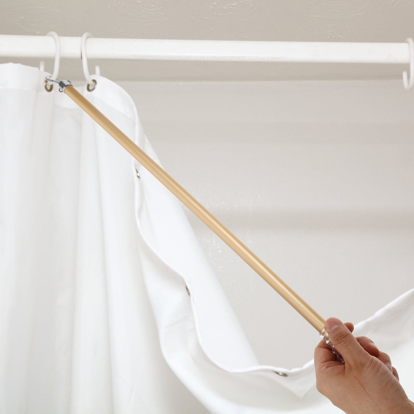 GOOHOCHY Manual Drapery Wand Window Blinds Rod Drapery Pull Rod for ...