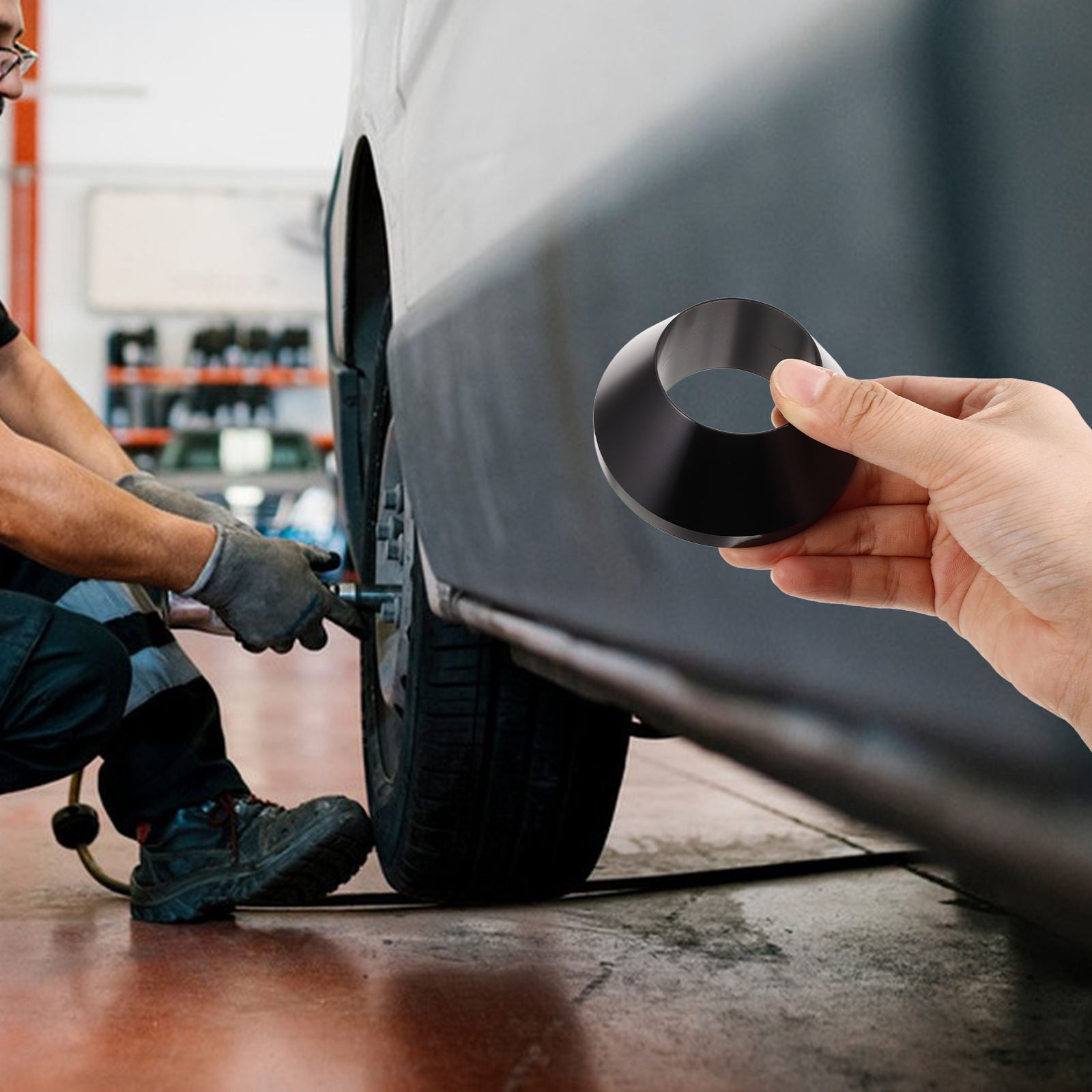 GOOHOCHY Manual Tire Changer Centering Cone Wheel Balancer Cone ...