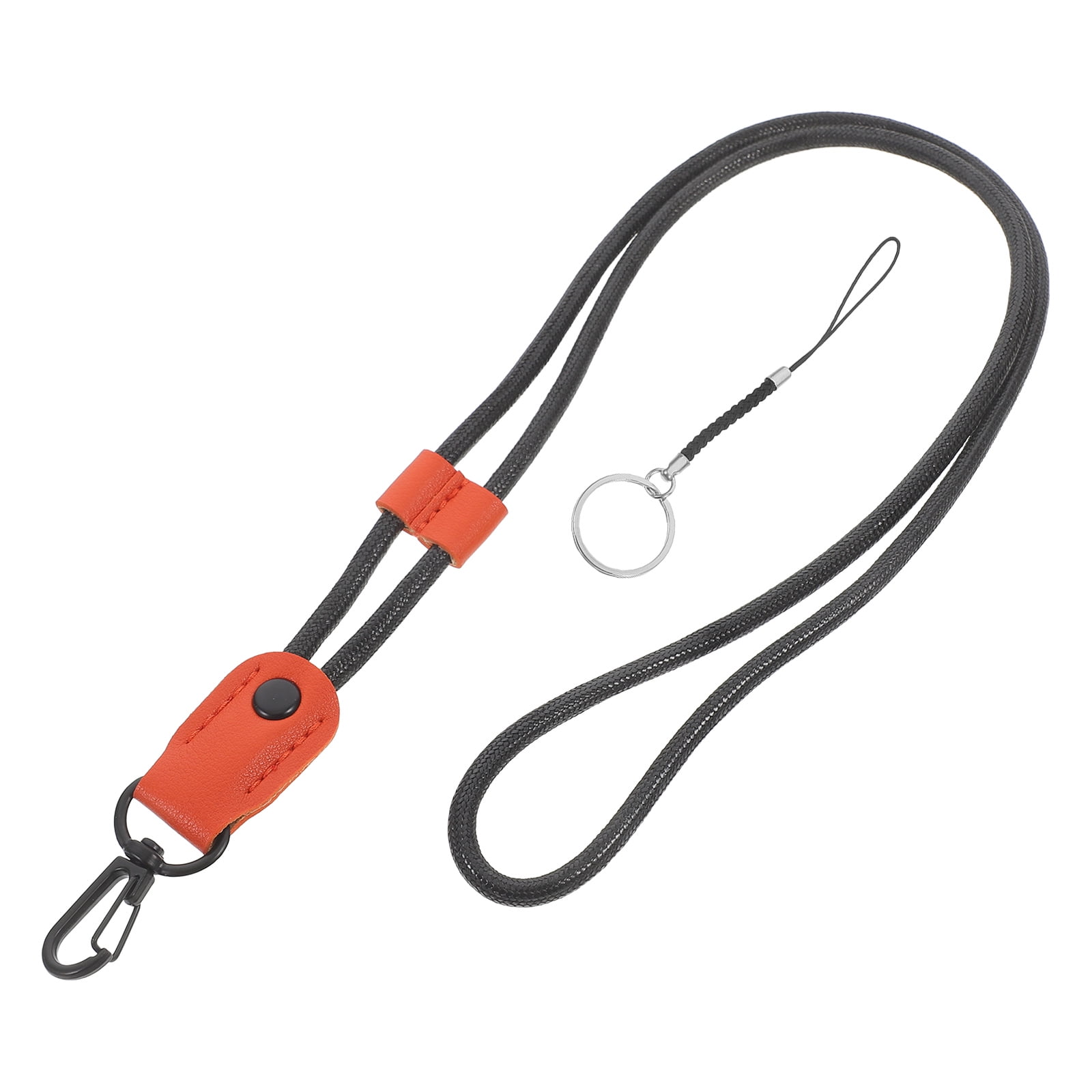 GOOHOCHY Lanyard Multi Function Pu Black 1Pack - Walmart.com