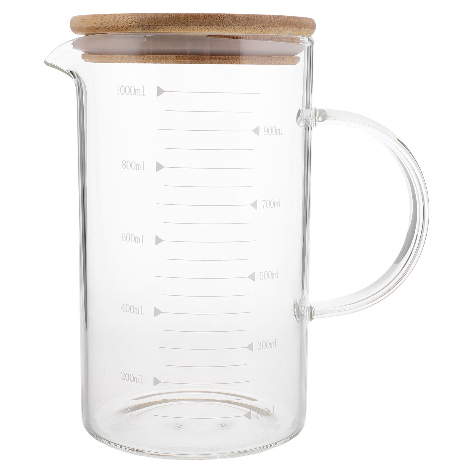 GOOHOCHY Measuring Cup Jug Glass Lidded Jug Large Measuring Pitcher ...