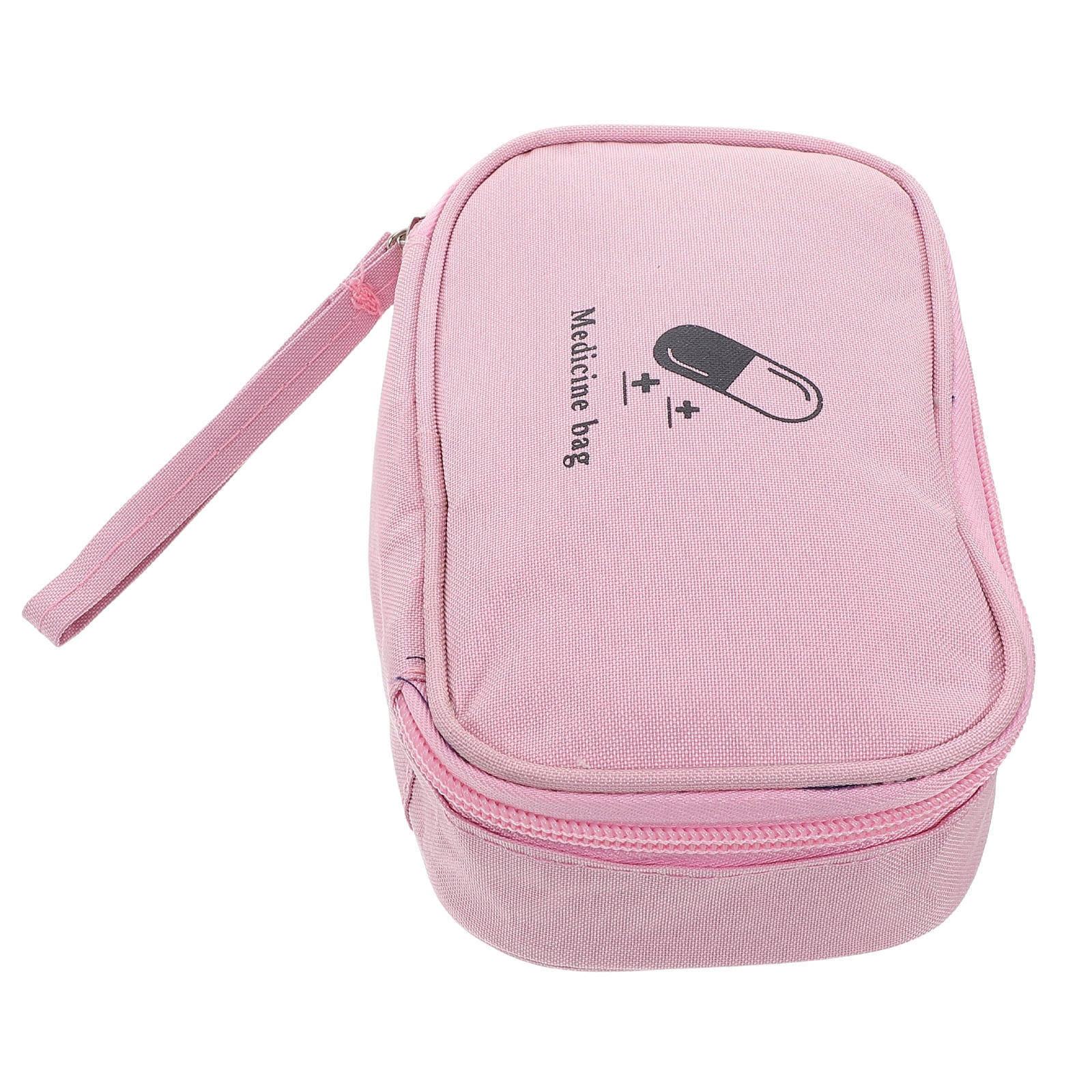 GOOHOCHY Medicine Bag Empty Travel Medication Pouch Zippered Medical ...