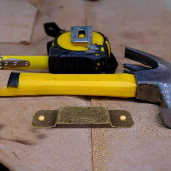 GOOHOCHY Metal Tape Measuring Clip Measure Holder for Belt on Golden ...