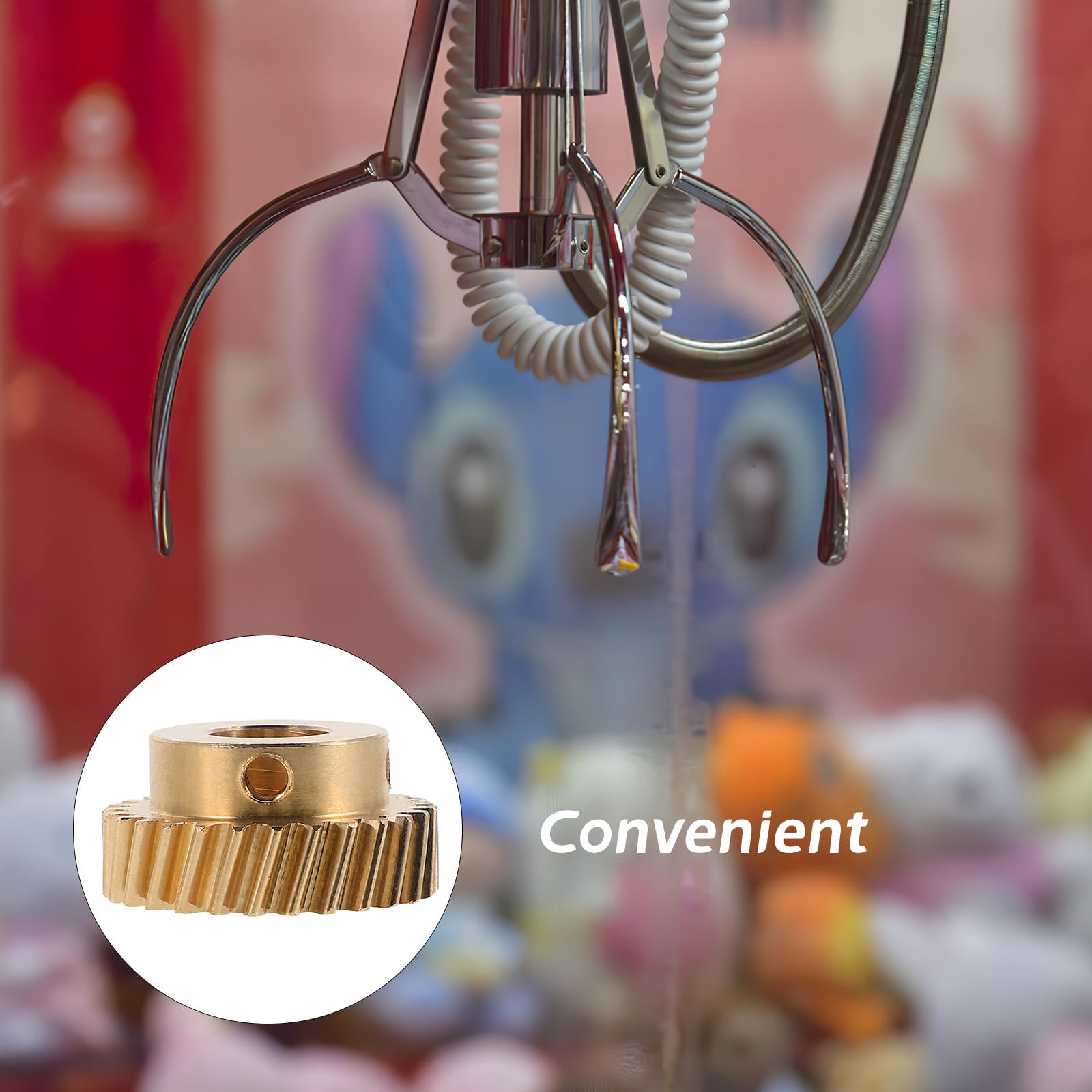 GOOHOCHY Metal Vending Machine Gear Golden Precision Vending Machine ...