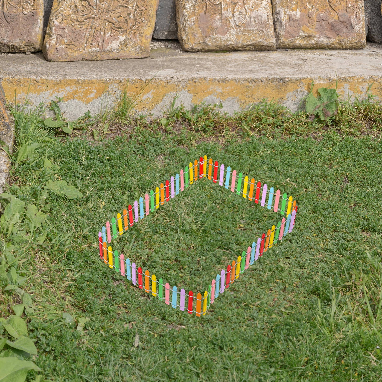 GOOHOCHY Micro Landscape Fence Garden Fencing Animal Barrier Fences ...