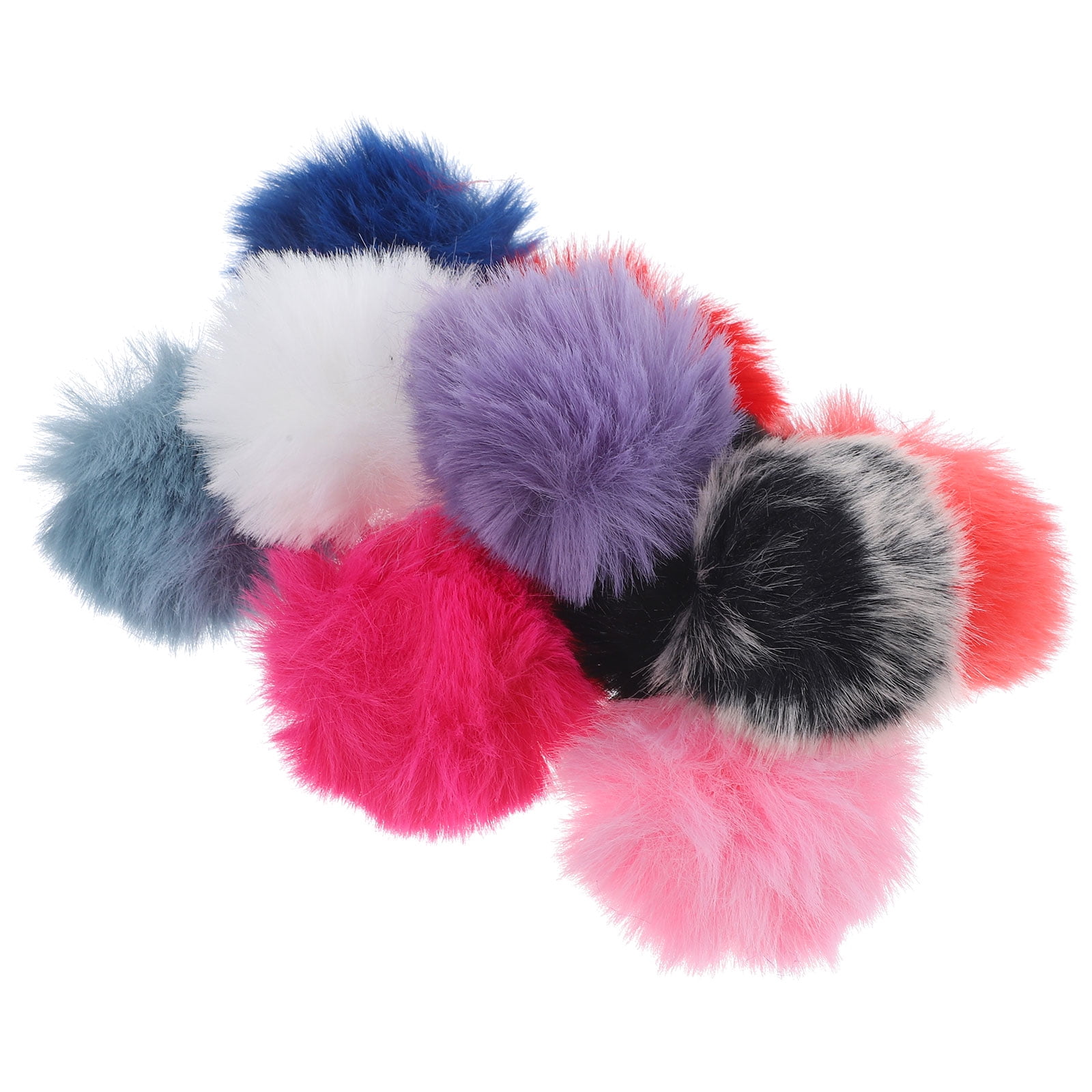 GOOHOCHY Microphone Wind Screens 10Pcs Furry Design Assorted Color for ...