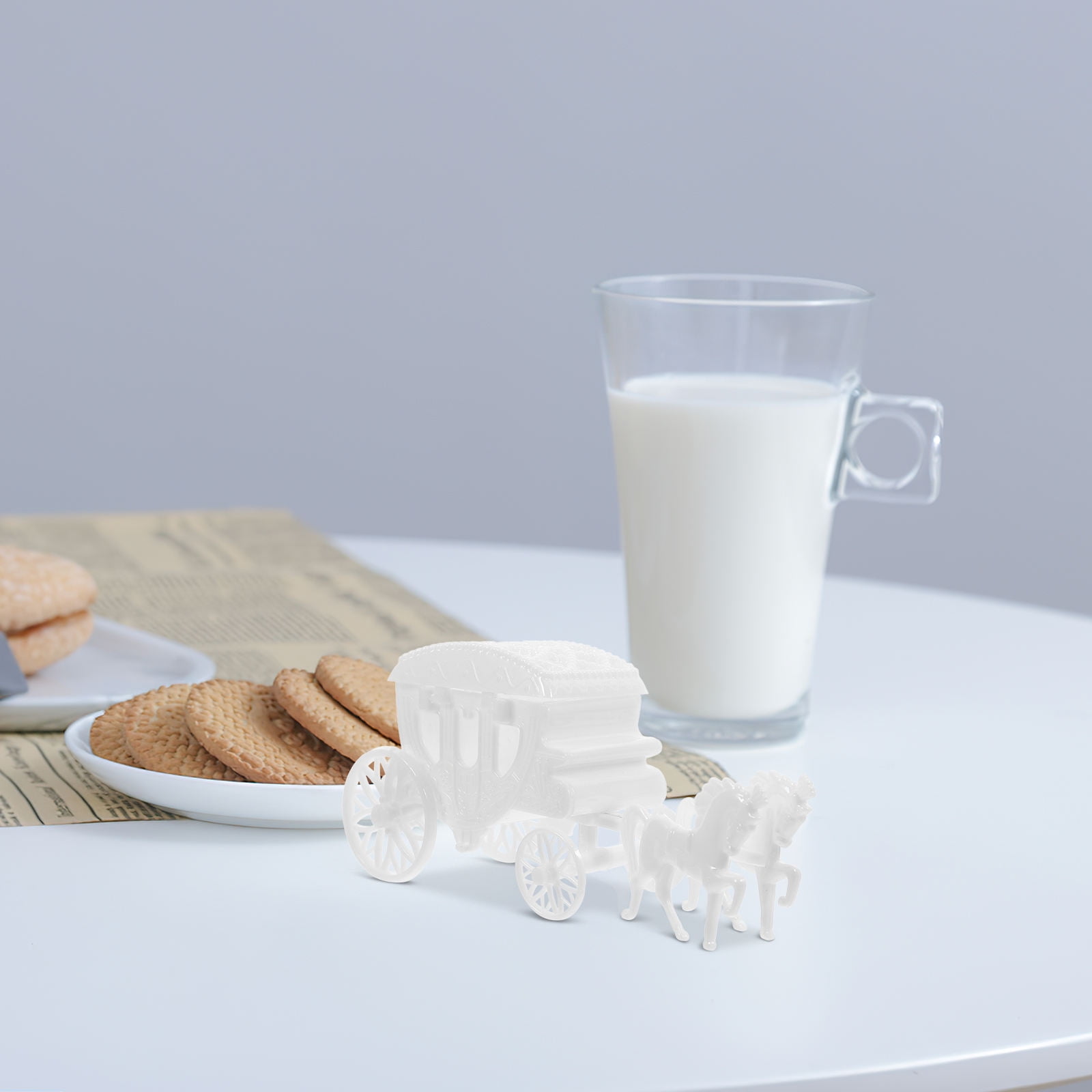 GOOHOCHY Mini Carriage Treat Boxes Candy Box Fairy Princess Carriage ...