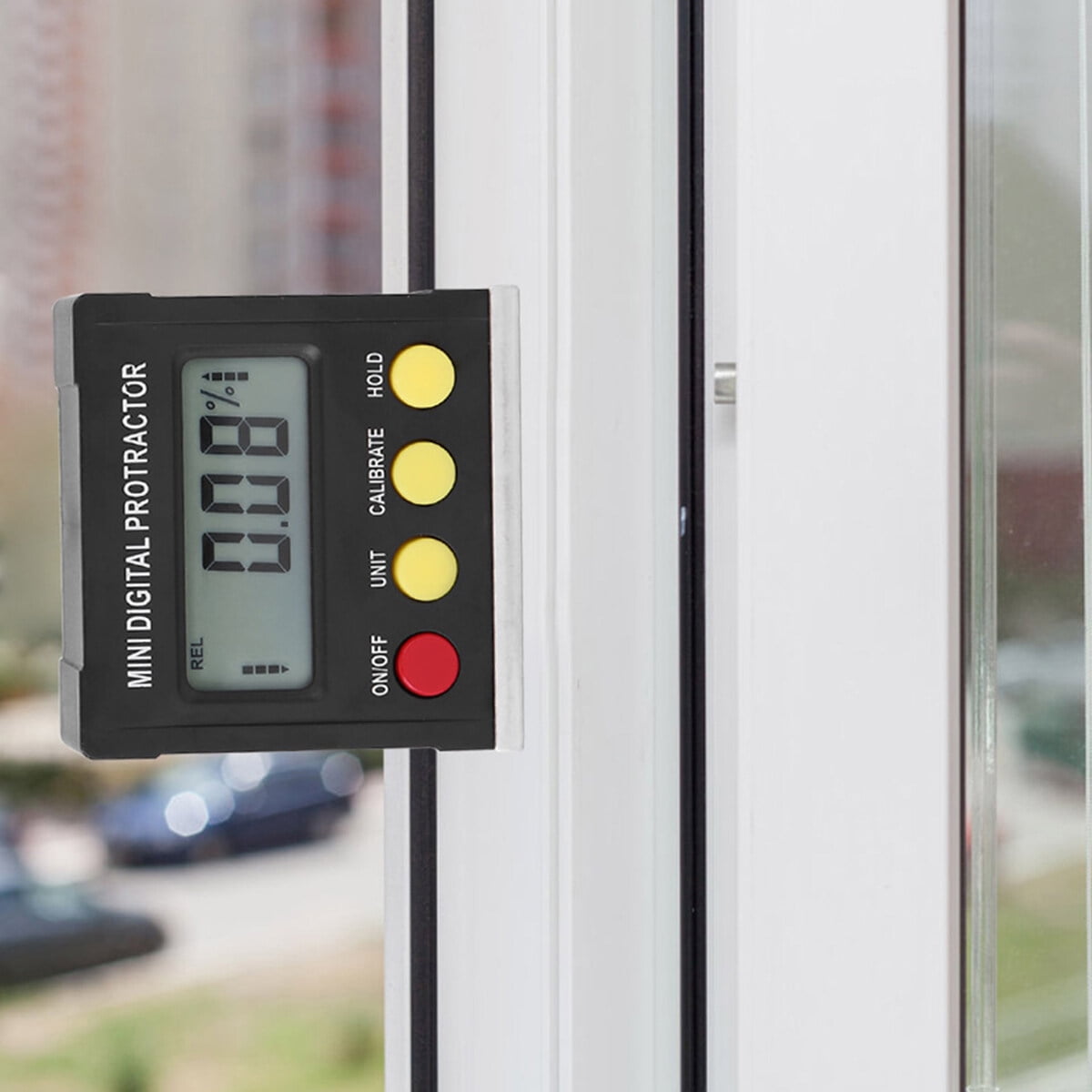 GOOHOCHY Mini Digital Display Inclinometer Inclination Box Goniometer ...