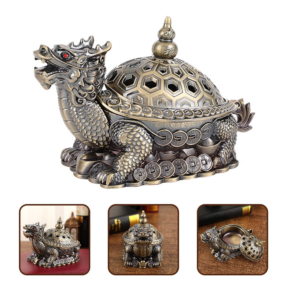 GOOHOCHY Mini Insence Burner Aroma Censer Dark Brown Meditation Aid ...