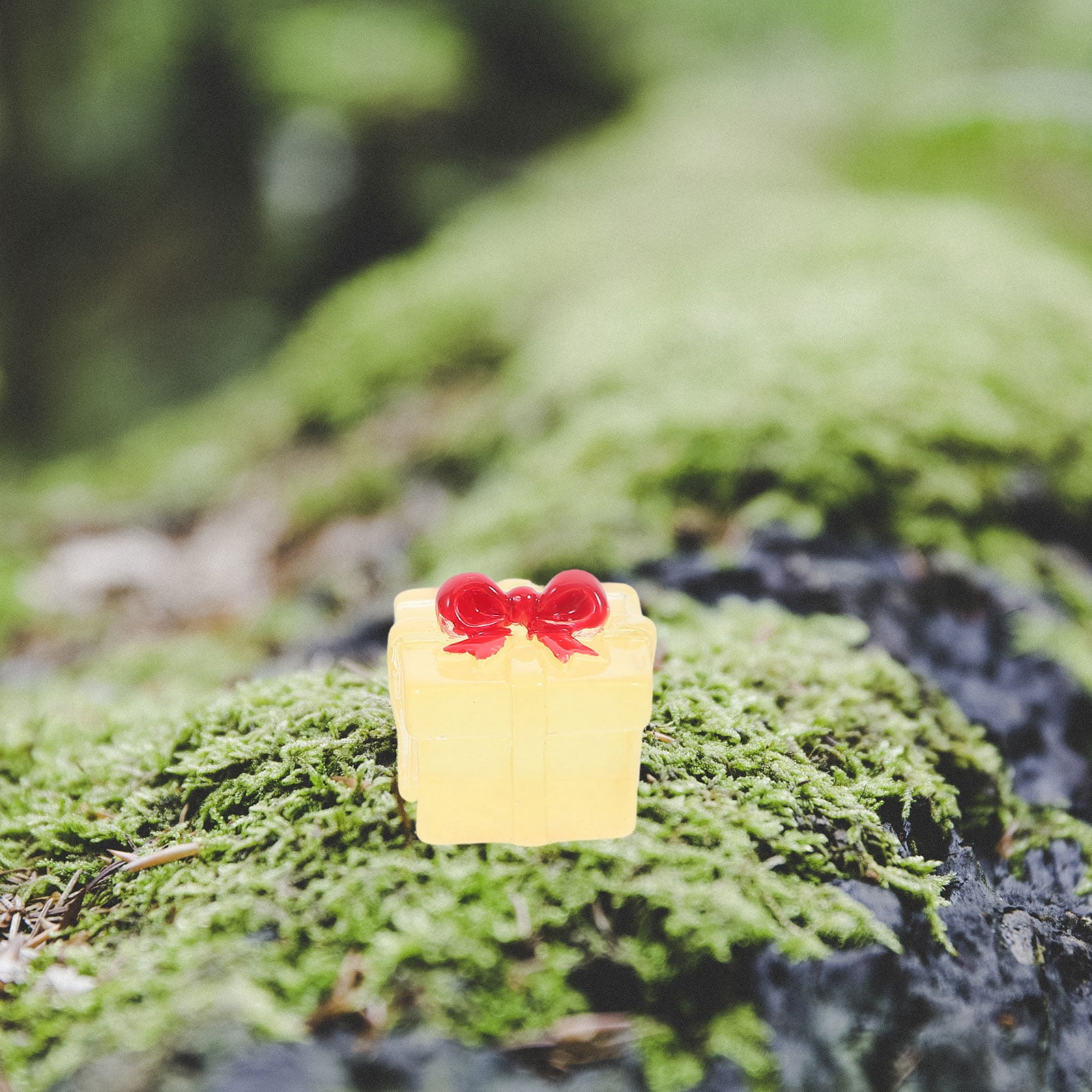 GOOHOCHY Mini Resin Gift Boxes with Glow in Dark Finish for Home Decor ...