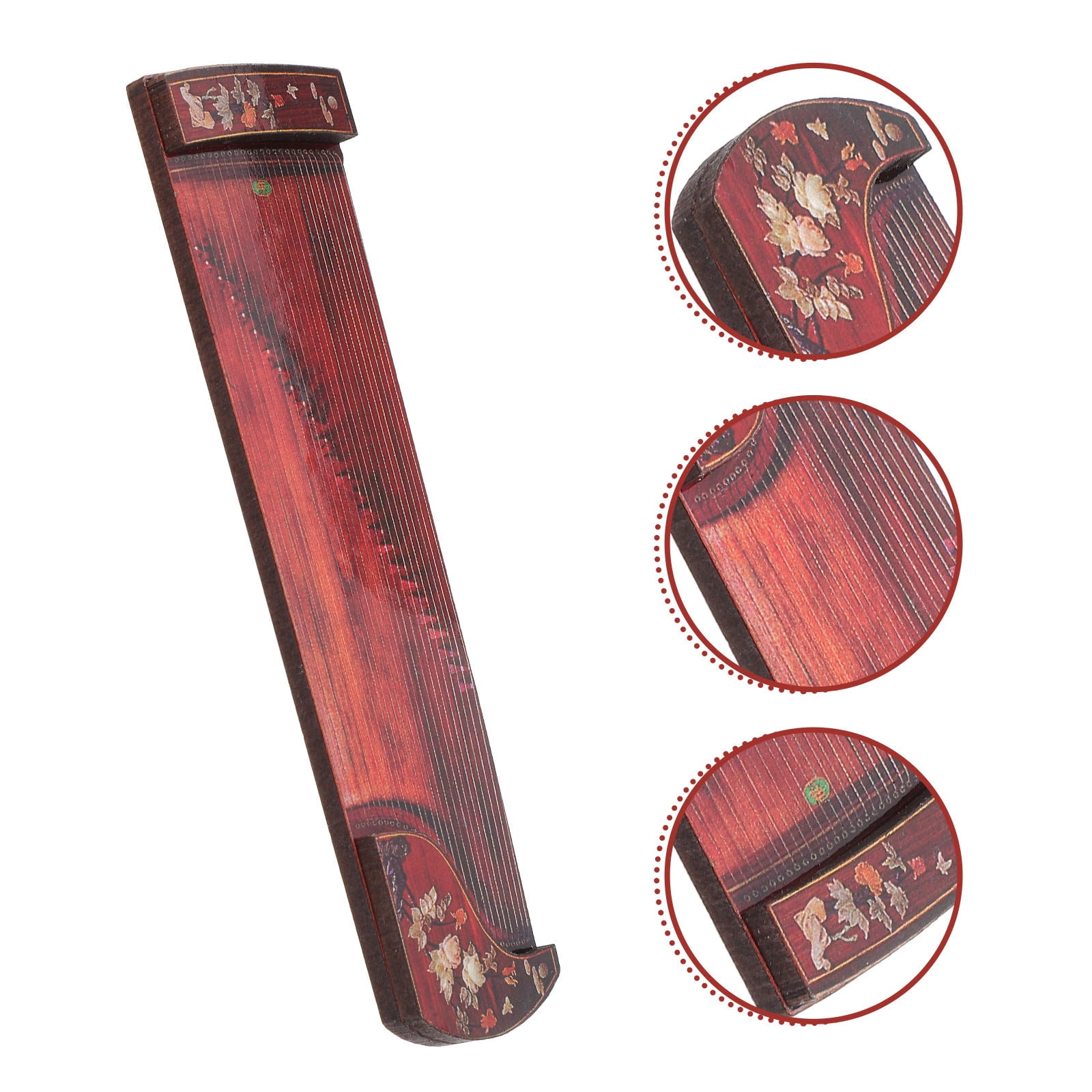 GOOHOCHY Miniature Chinese Style Instrument Prop Mini Vintage ...