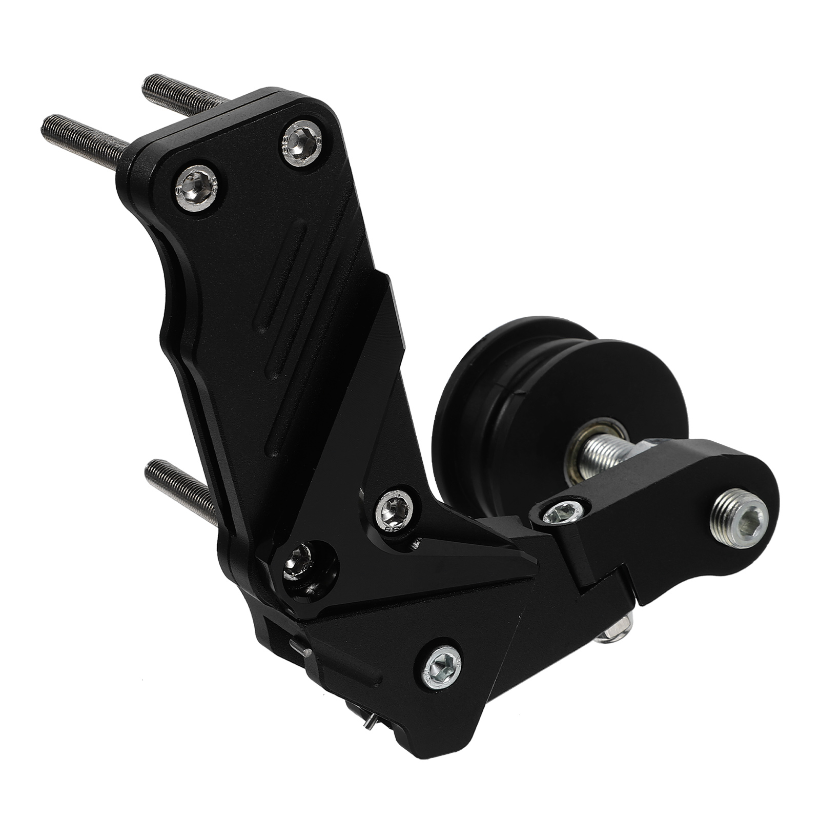 GOOHOCHY Motorcycle Chain Tensioner Motorcycle Tension Adjuster Wheel ...