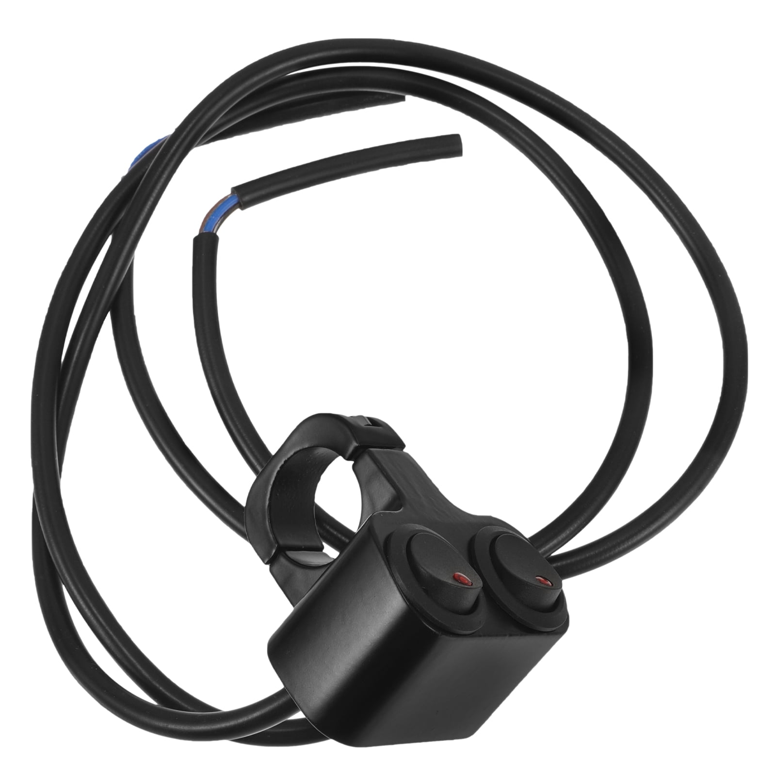 GOOHOCHY Motorcycle Light Bar Switch Handlebar Button Switch Spotlights ...