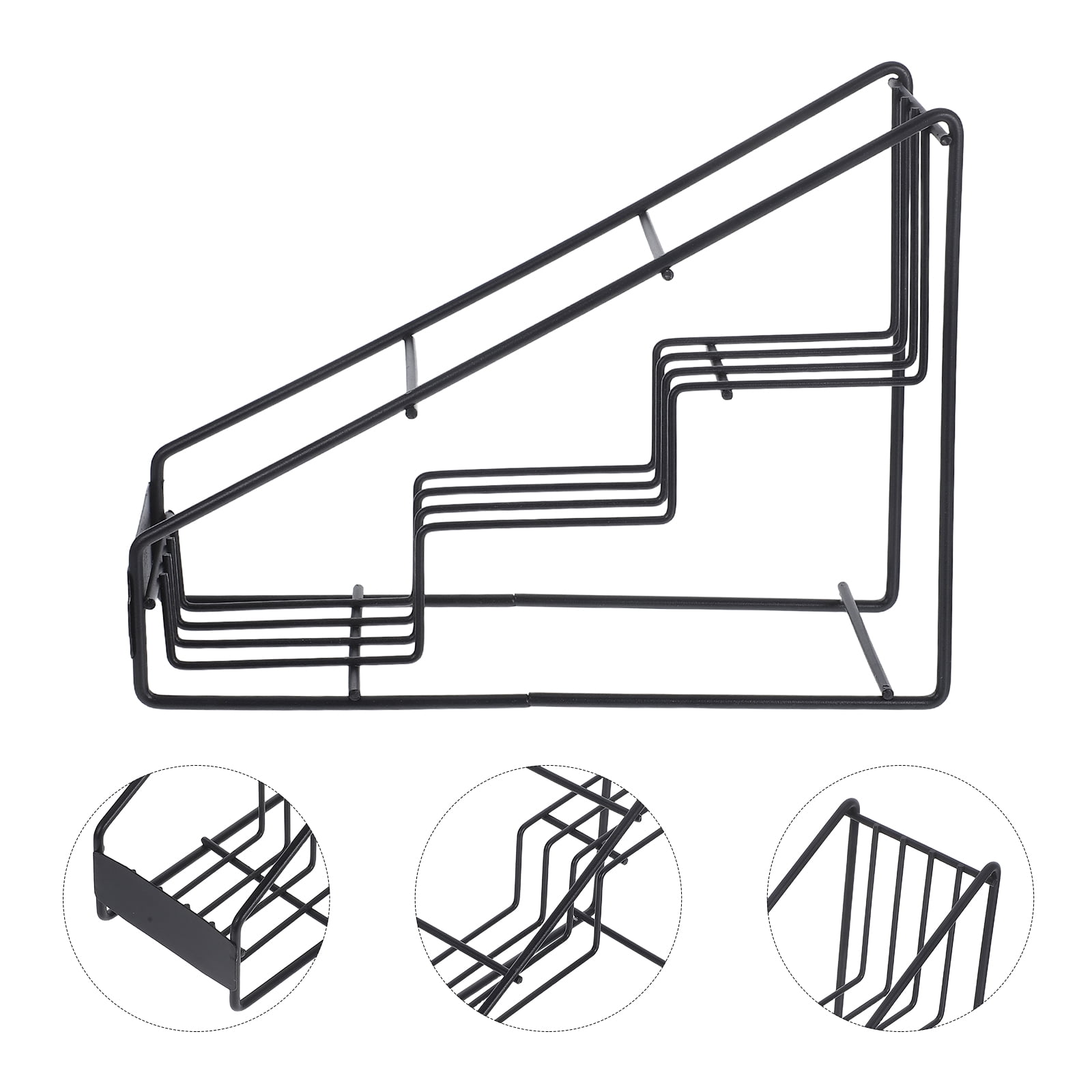 GOOHOCHY Multi-Functional Syrup Rack For Coffee Bar Space-Saving Syrup ...