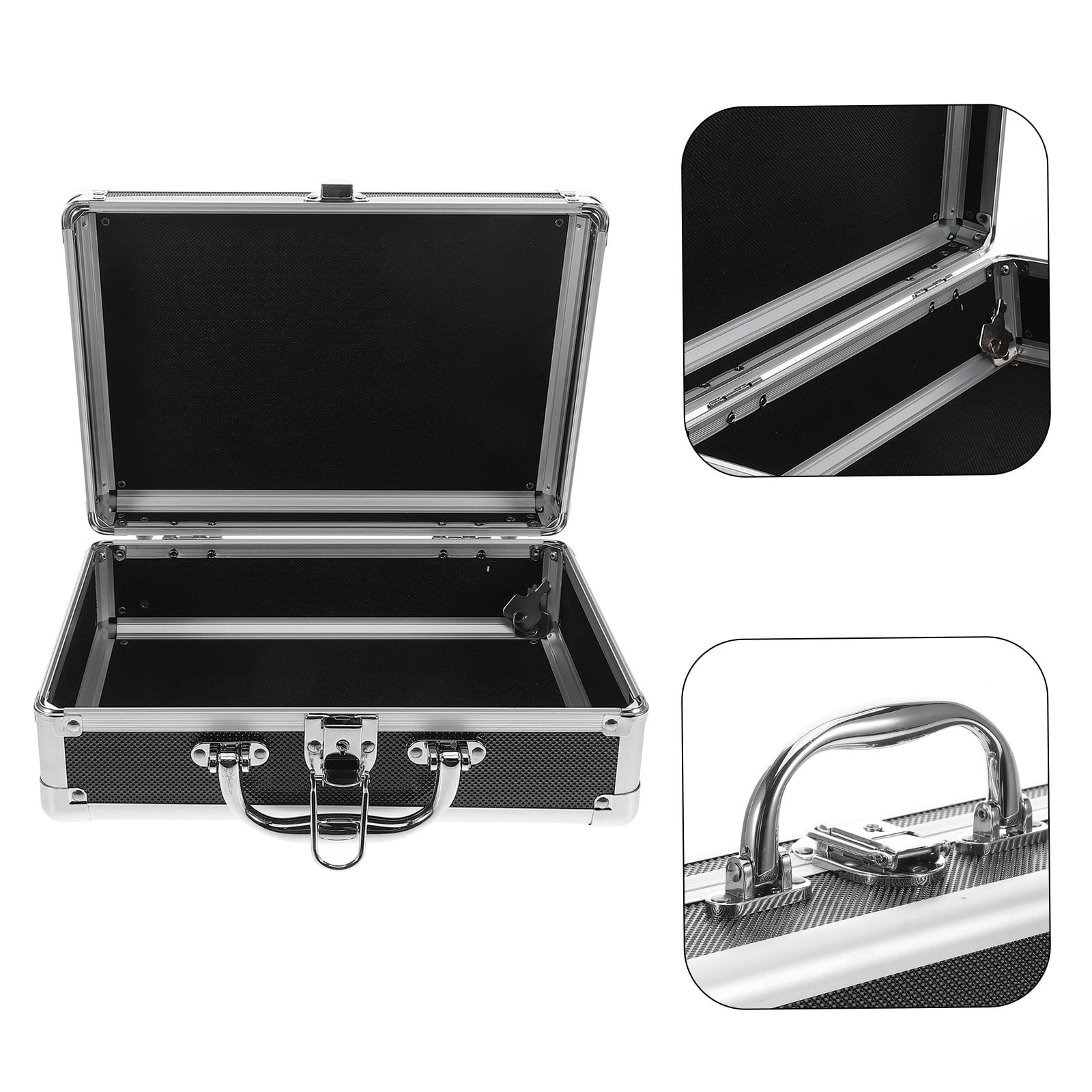 GOOHOCHY Aluminum Briefcase Tool Box With Lock For Craftsman 1Pcs 11 ...