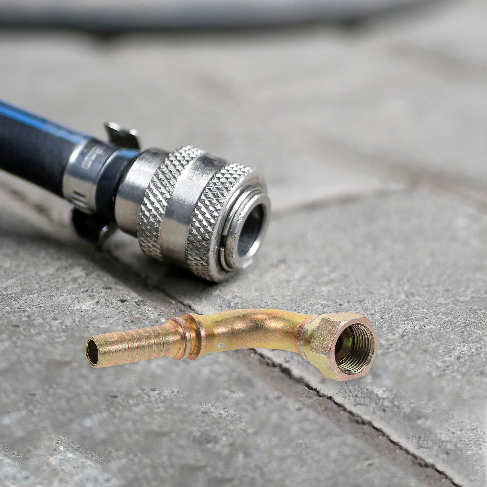 GOOHOCHY Oil Line Connector Hose Replacement Adapter Tubing Connector ...