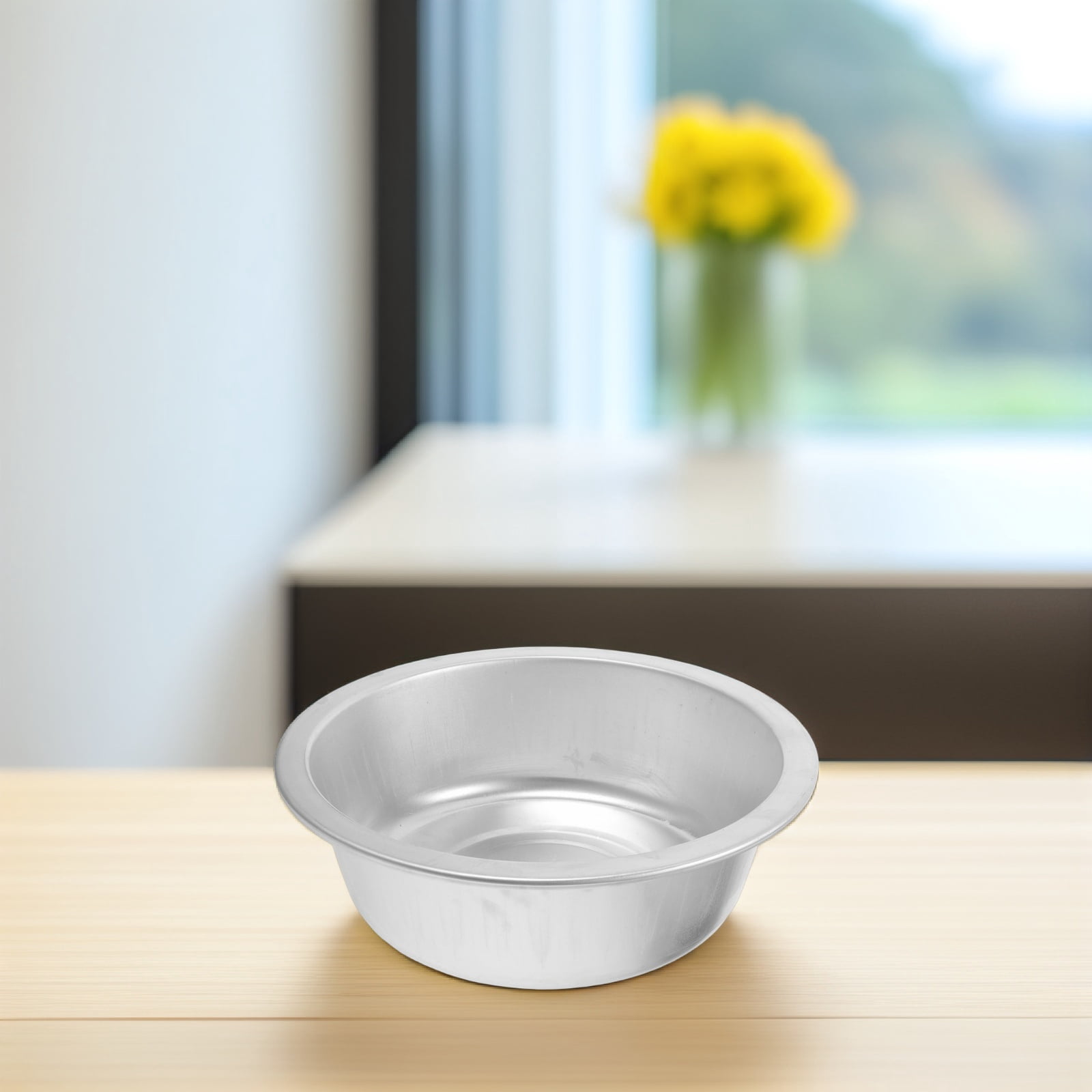 GOOHOCHY Old-fashioned Aluminum Soup Bowl Traditional Style Food Basin ...