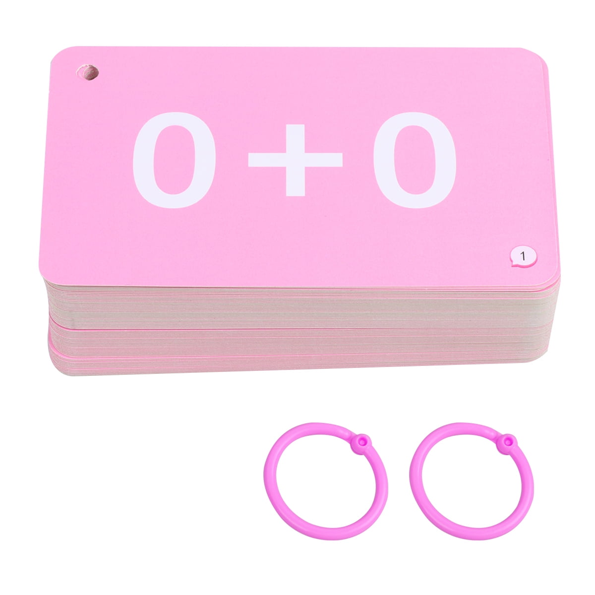 GOOHOCHY Oral Arithmetic Question Card Flash Cards Learning Tools ...